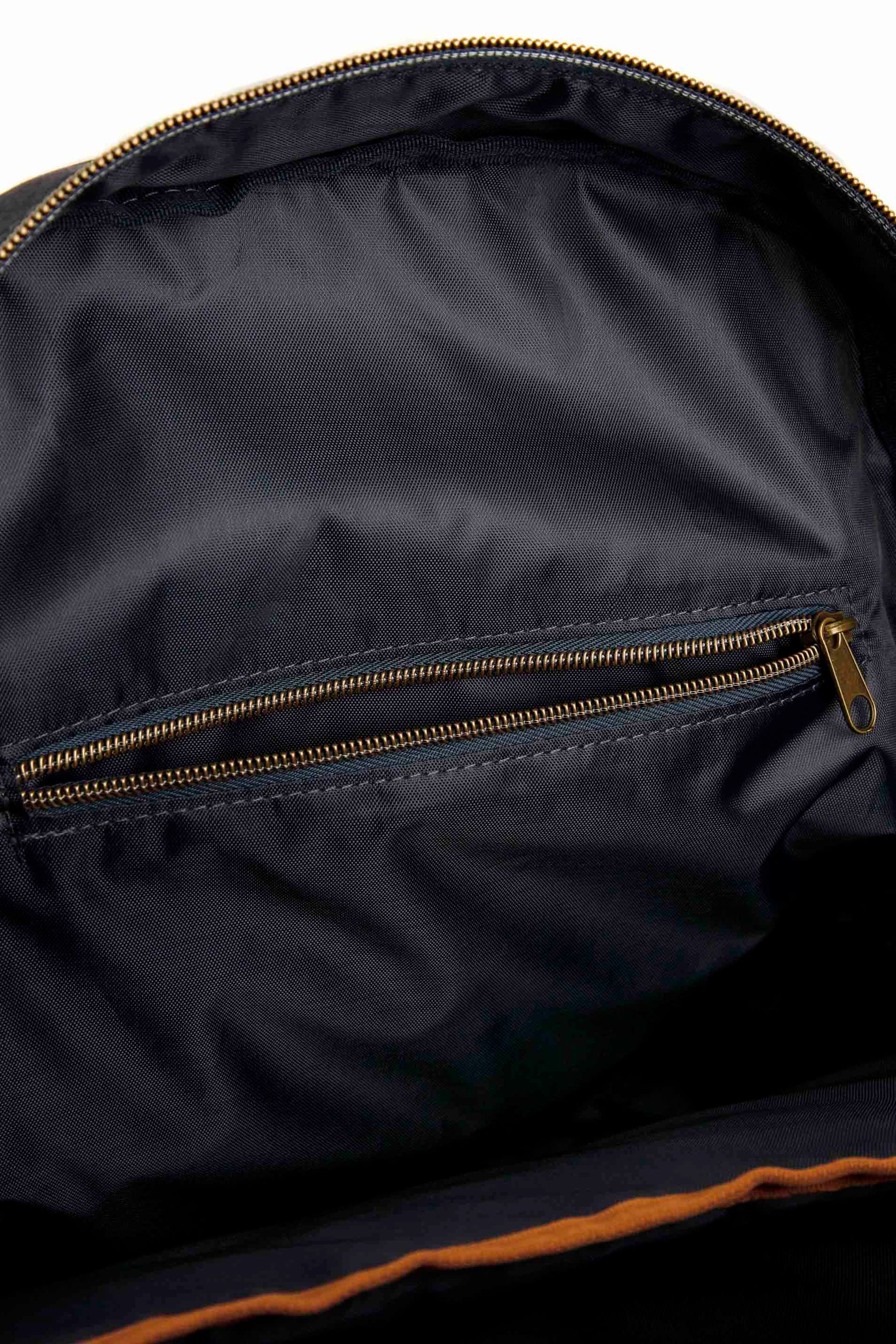 Daisy Printed Backpack Navy | Weird Fish