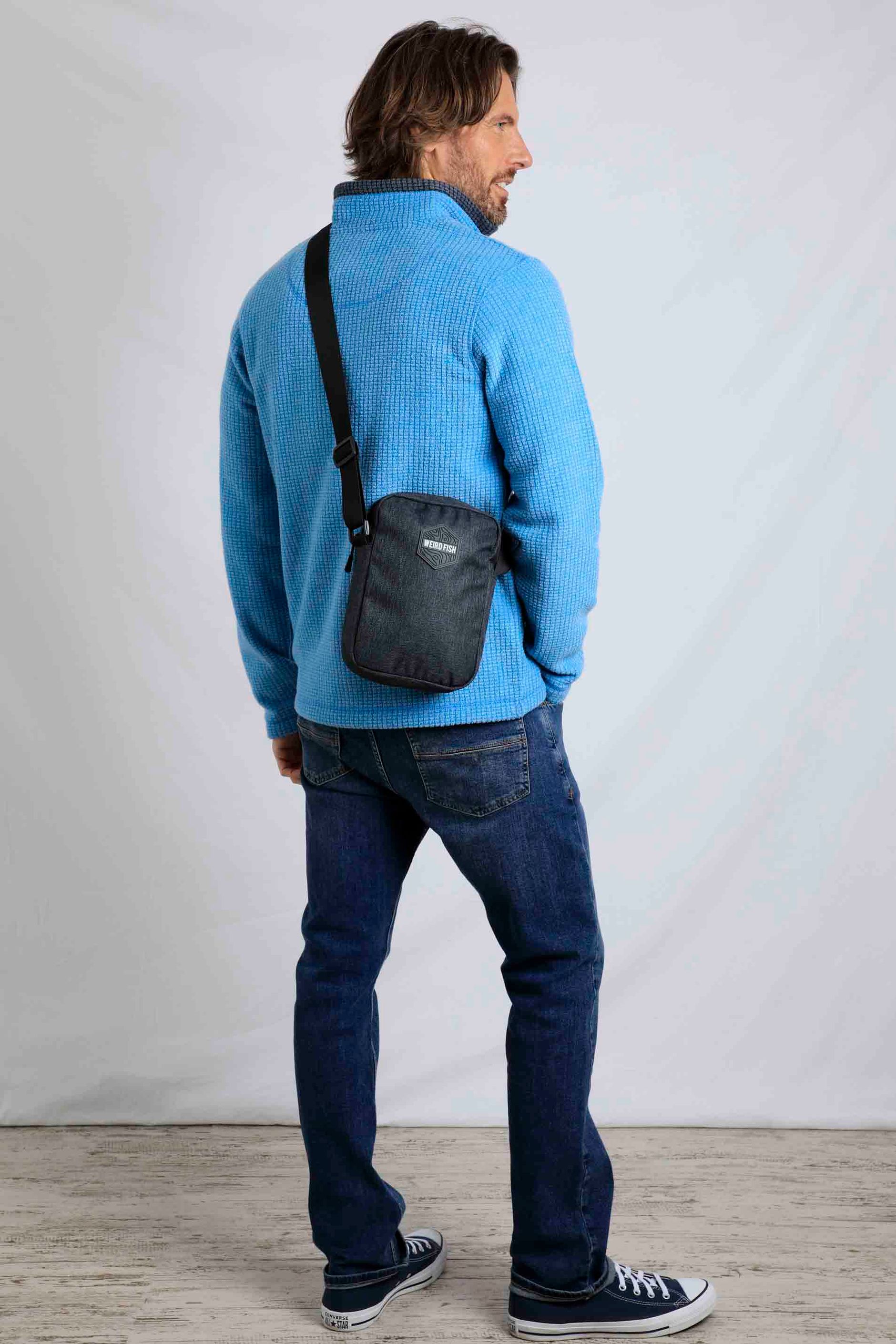 Flyte Cross Body Travel Bag Navy | Weird Fish