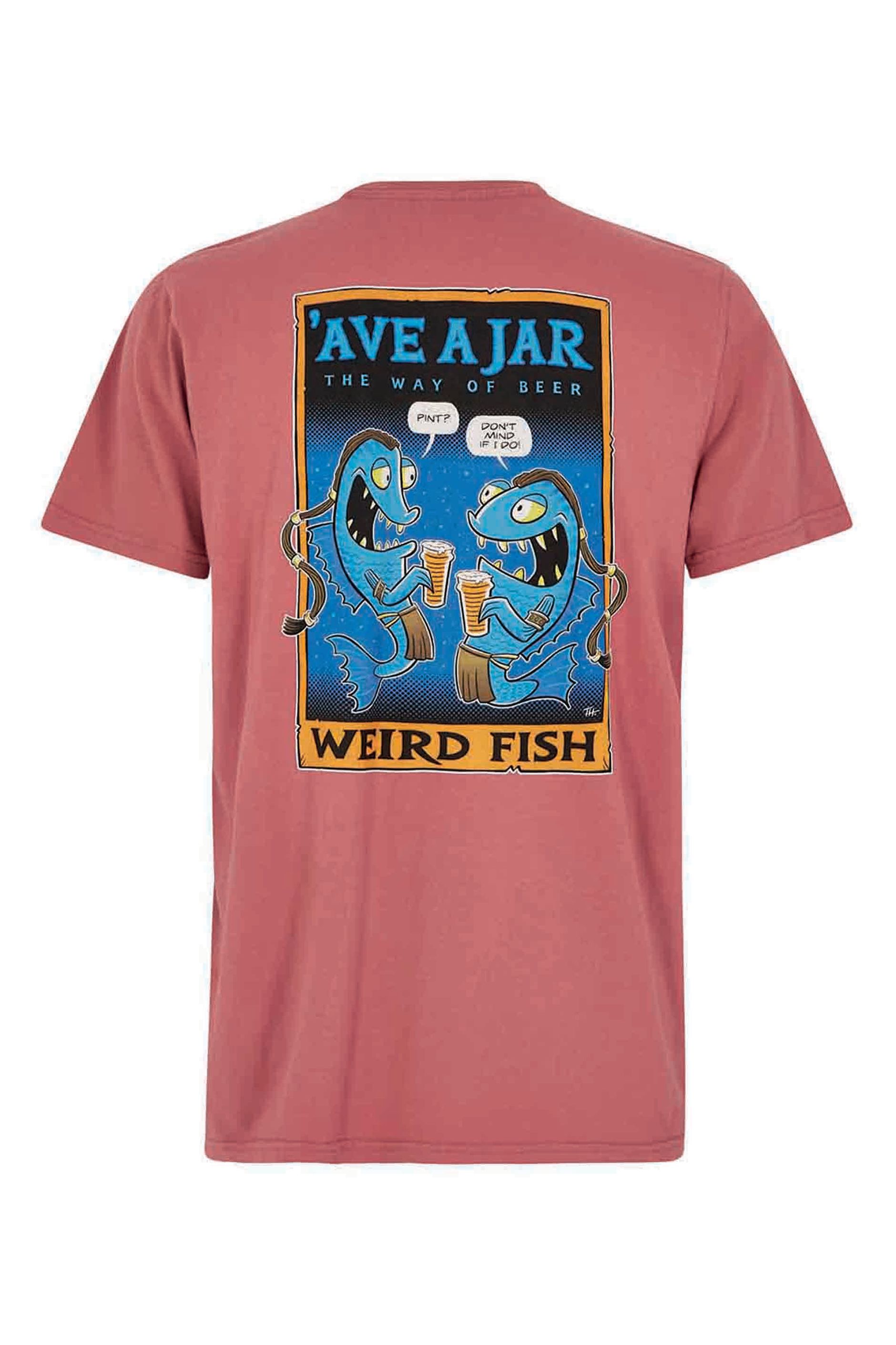 Ave A Jar Artist T-Shirt Rosewood | Weird Fish