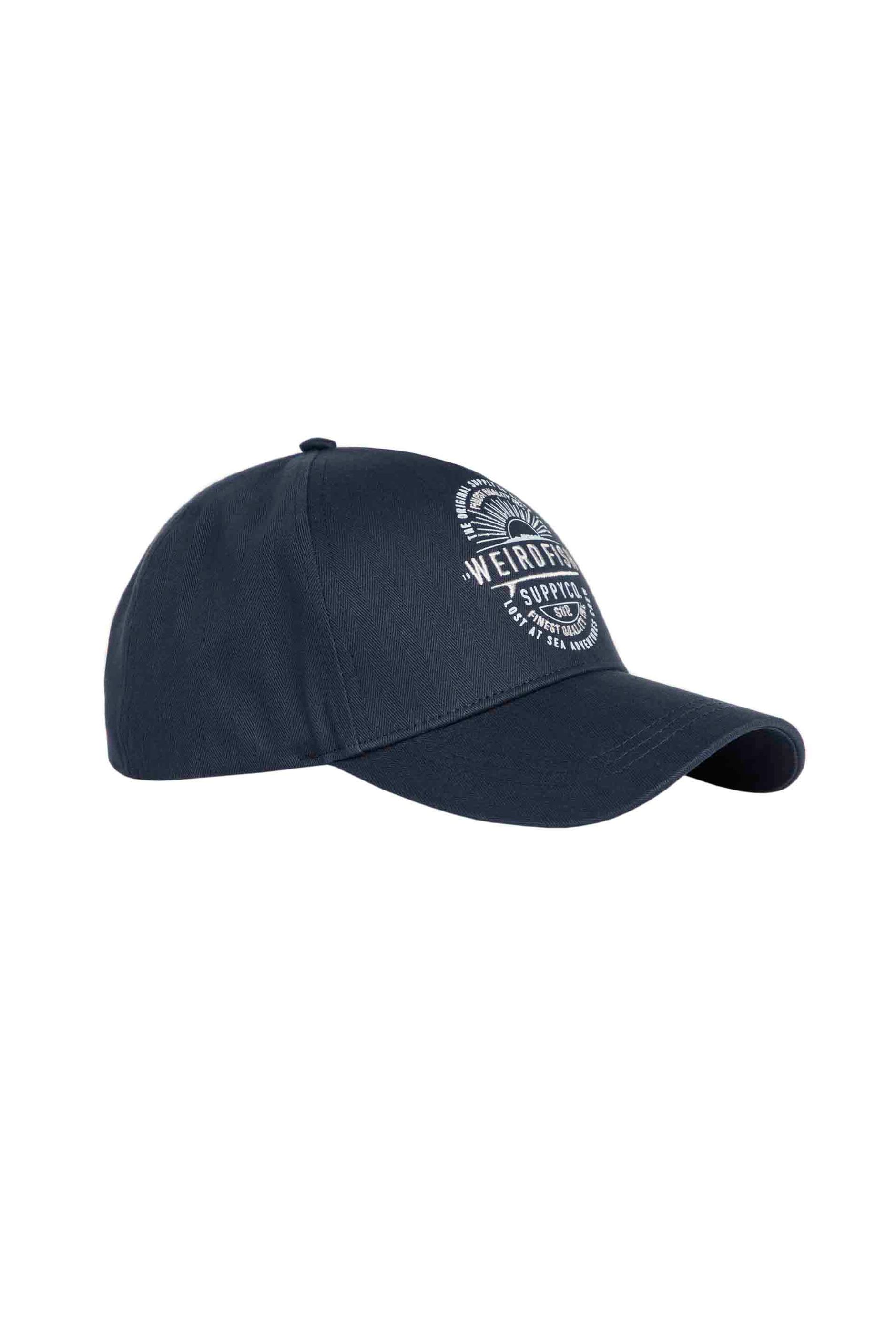 Hartstop Washed Graphic Cap Navy | Weird Fish