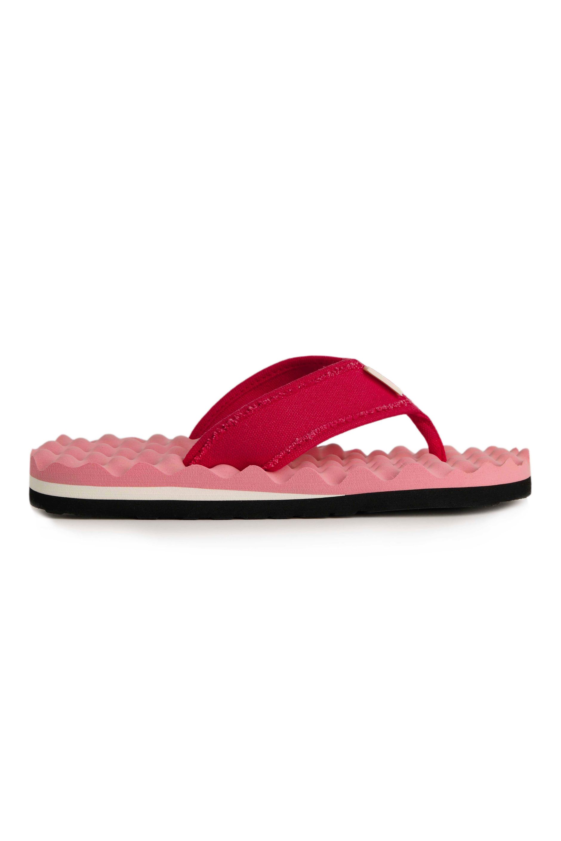 Cayman Waffle Flip Flops Hot Pink | Weird Fish