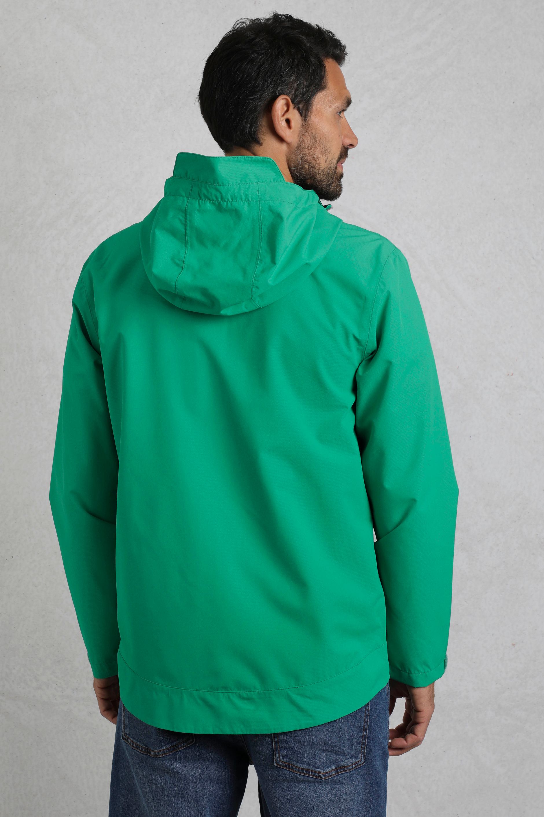 Prescott Waterproof Packable Jacket Evergreen | Weird Fish