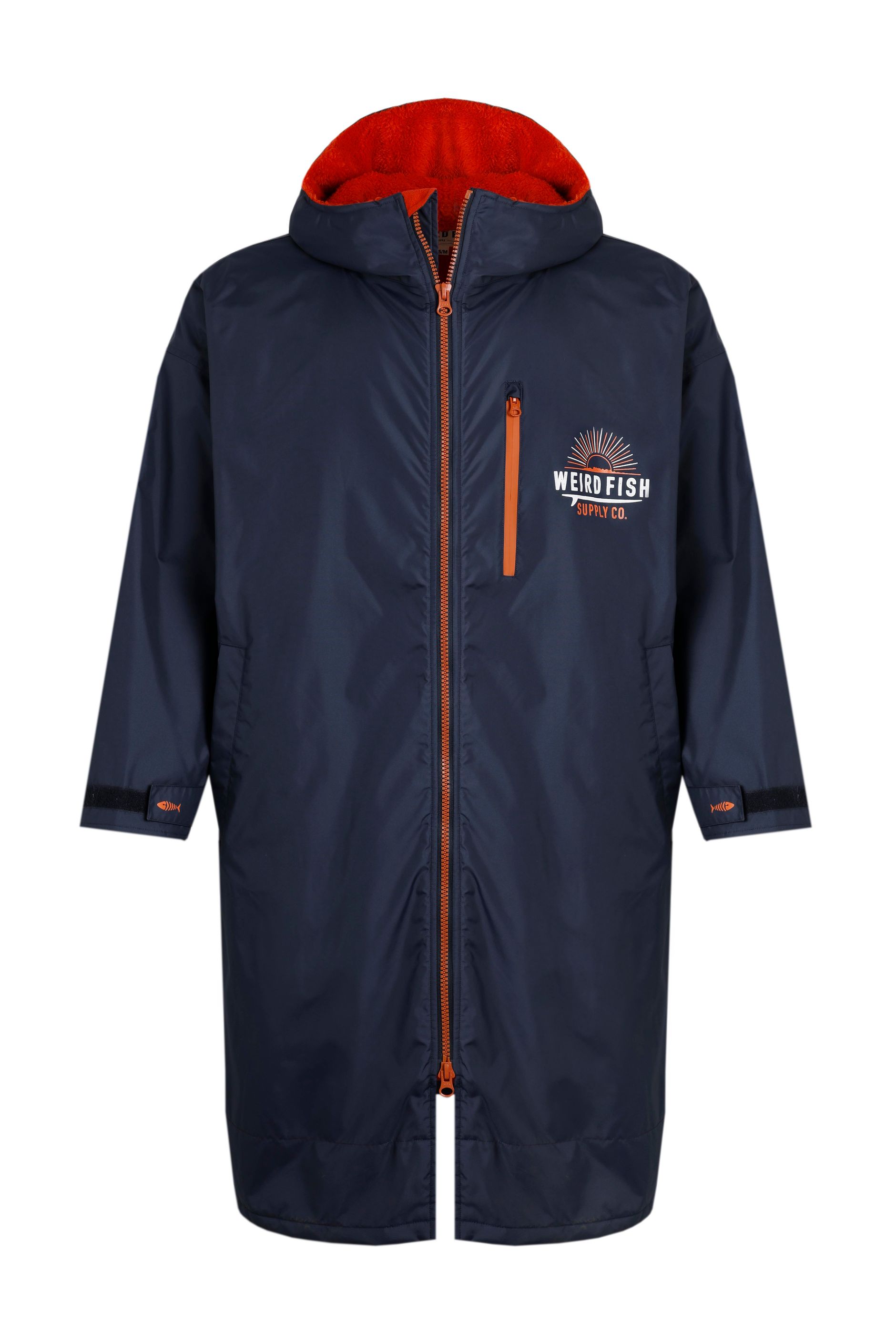 Atlantic Unisex Waterproof Changing Robe Navy | Weird Fish