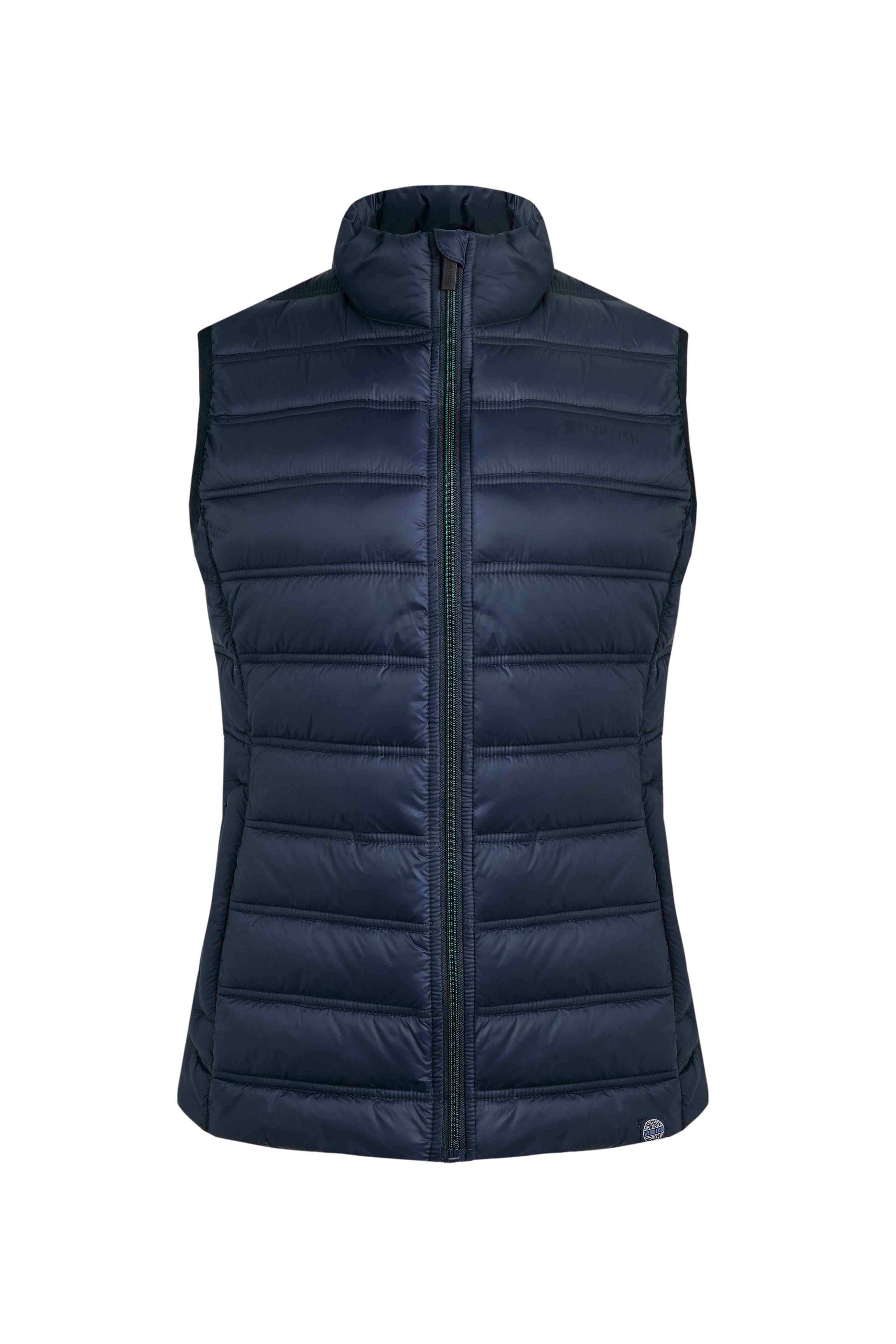 Atissa Lightweight Padded Gilet Navy | Weird Fish