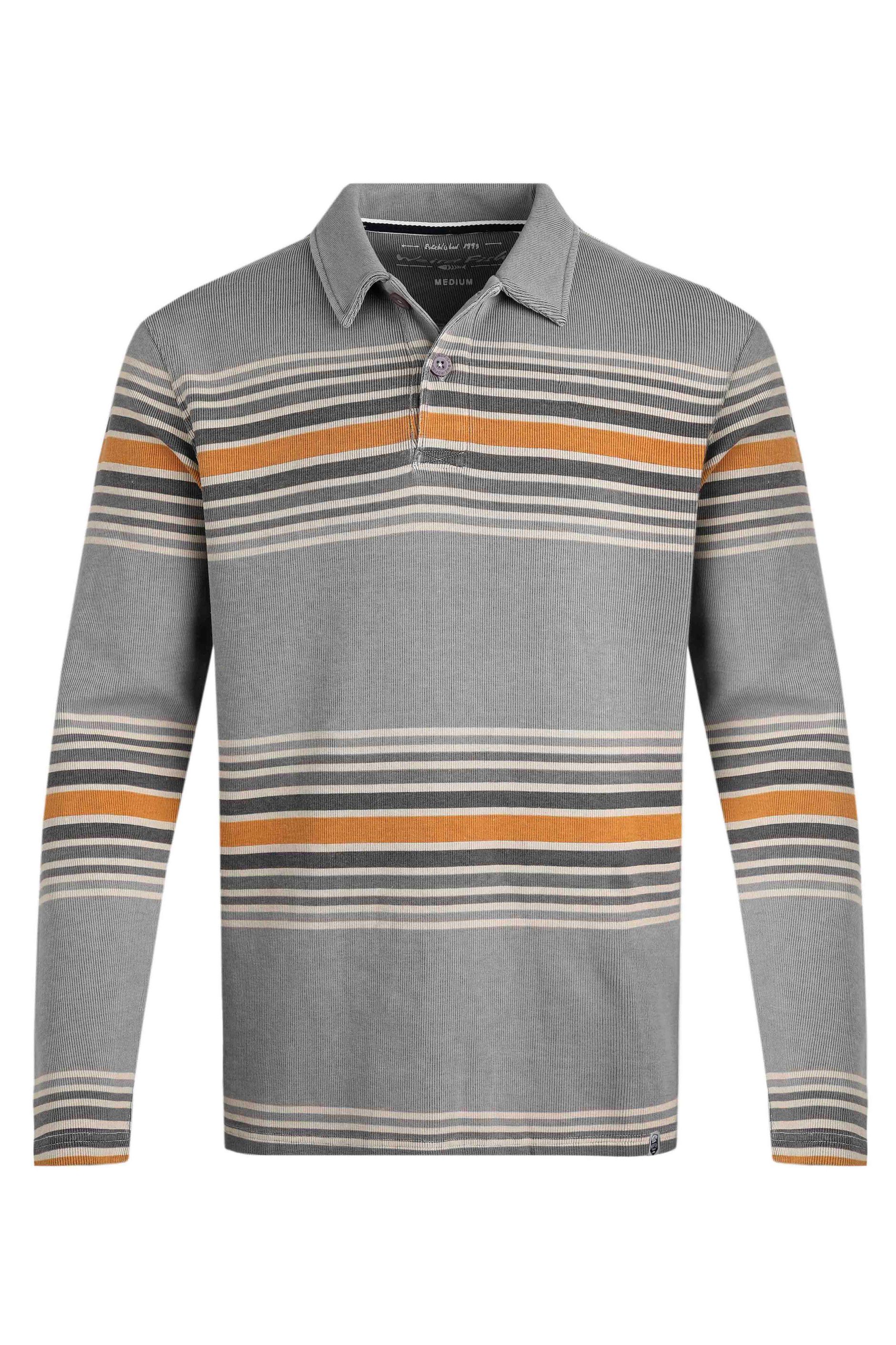 Caudale Heavyweight Stripe Rib Rugby Limestone | Weird Fish