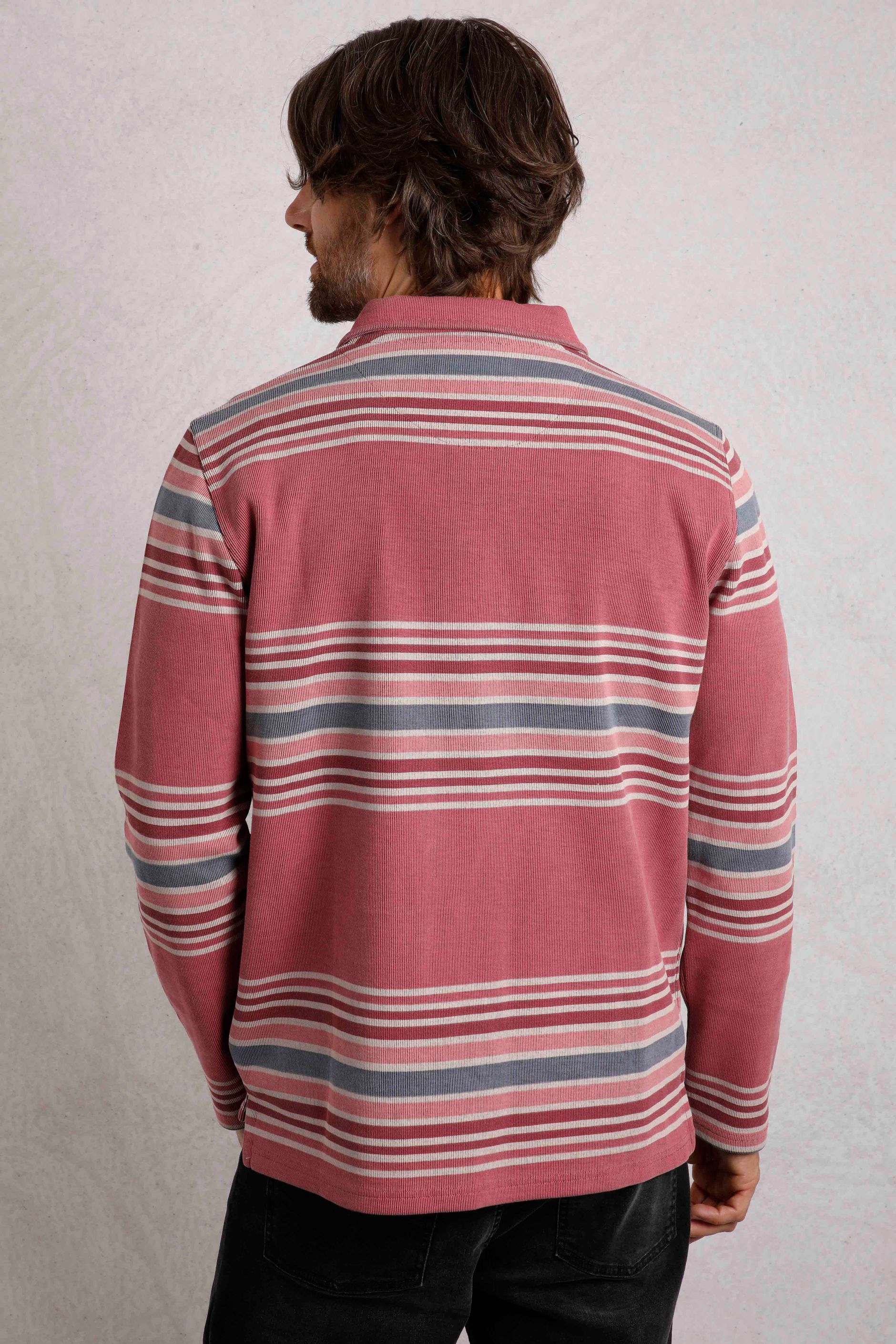 Caudale Heavyweight Stripe Rib Rugby Baked Apple | Weird Fish