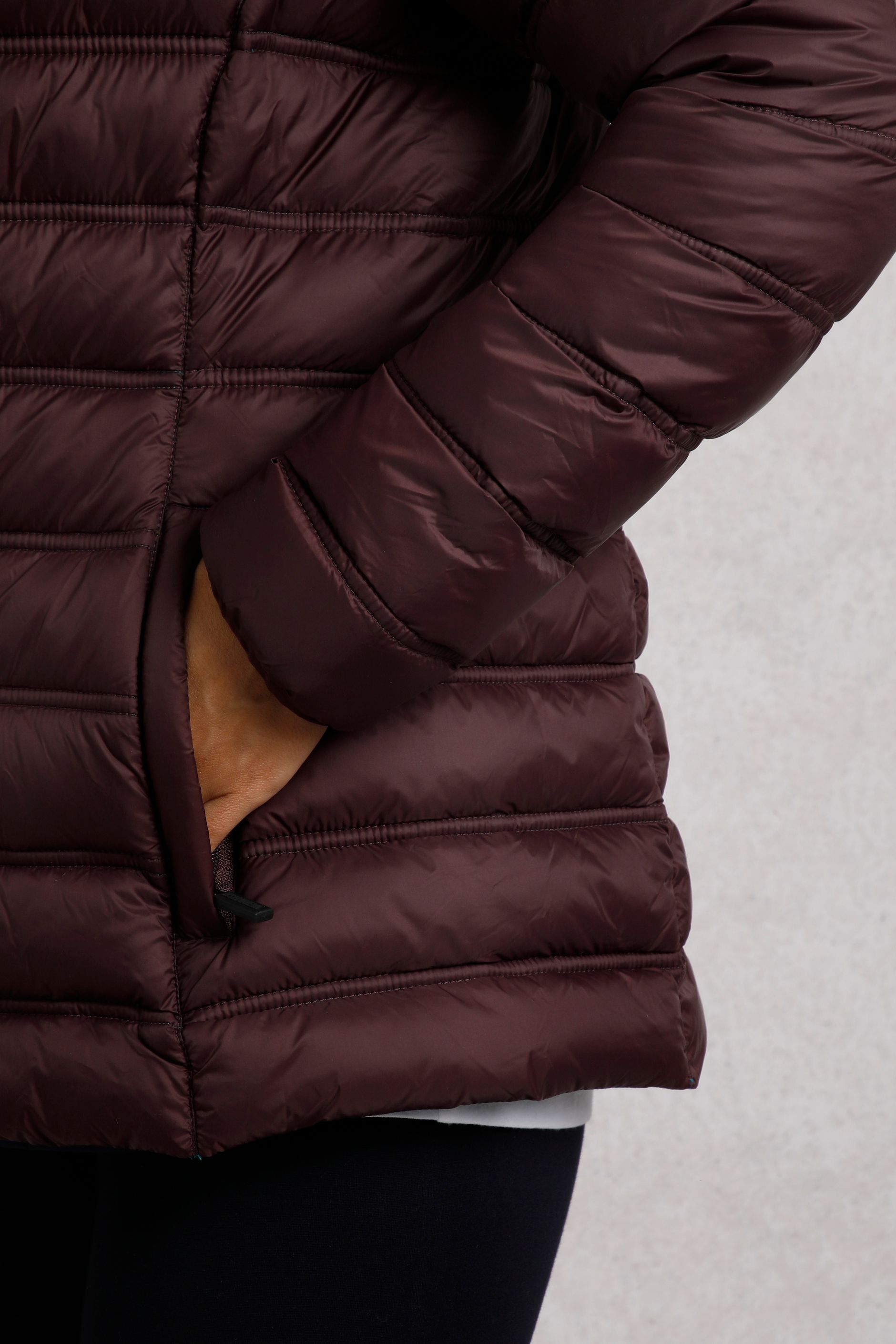 Eshka Lightweight Padded Jacket Mulled Wine | Weird Fish