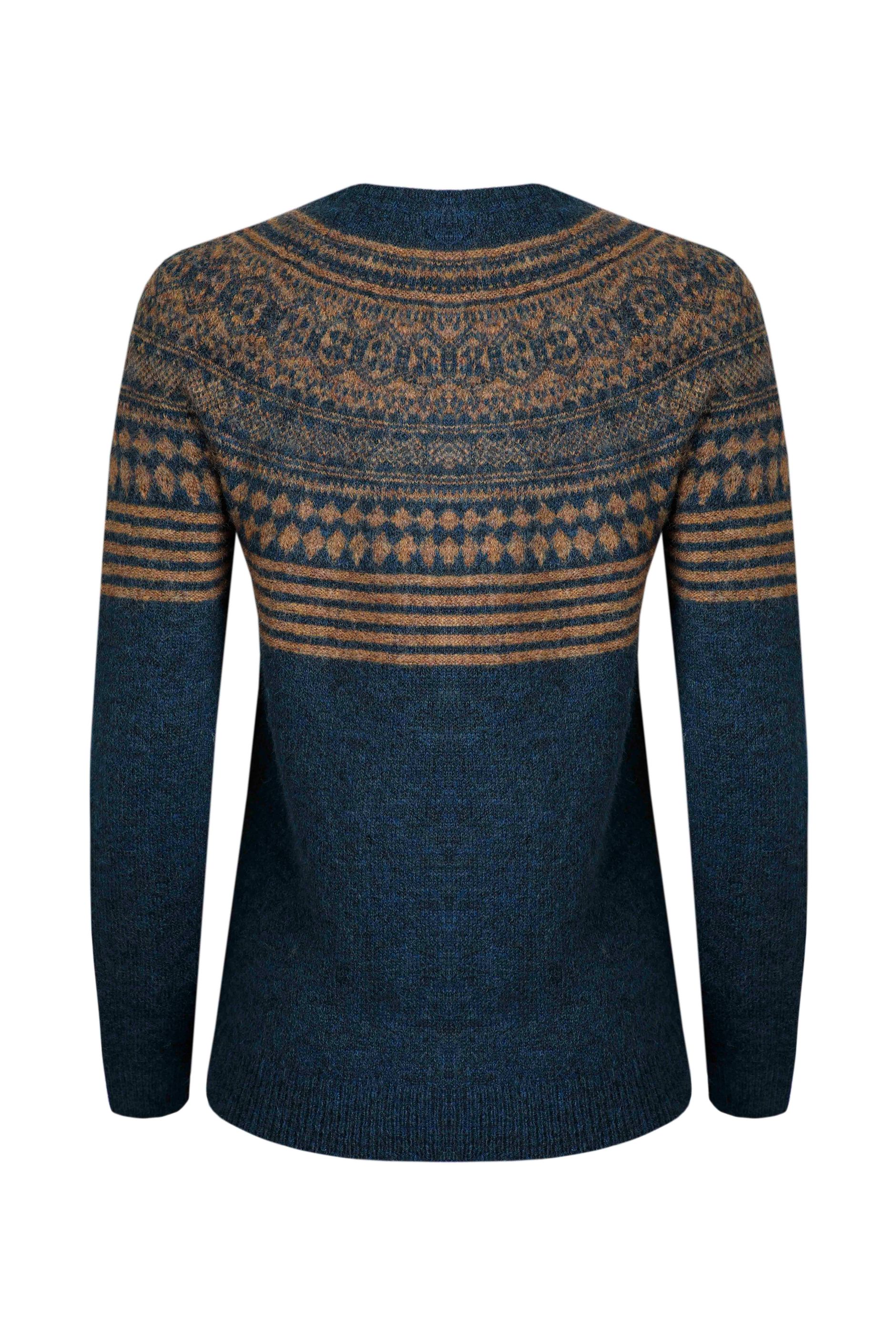 Miska Eco Fair Isle Jumper Forest Green | Weird Fish