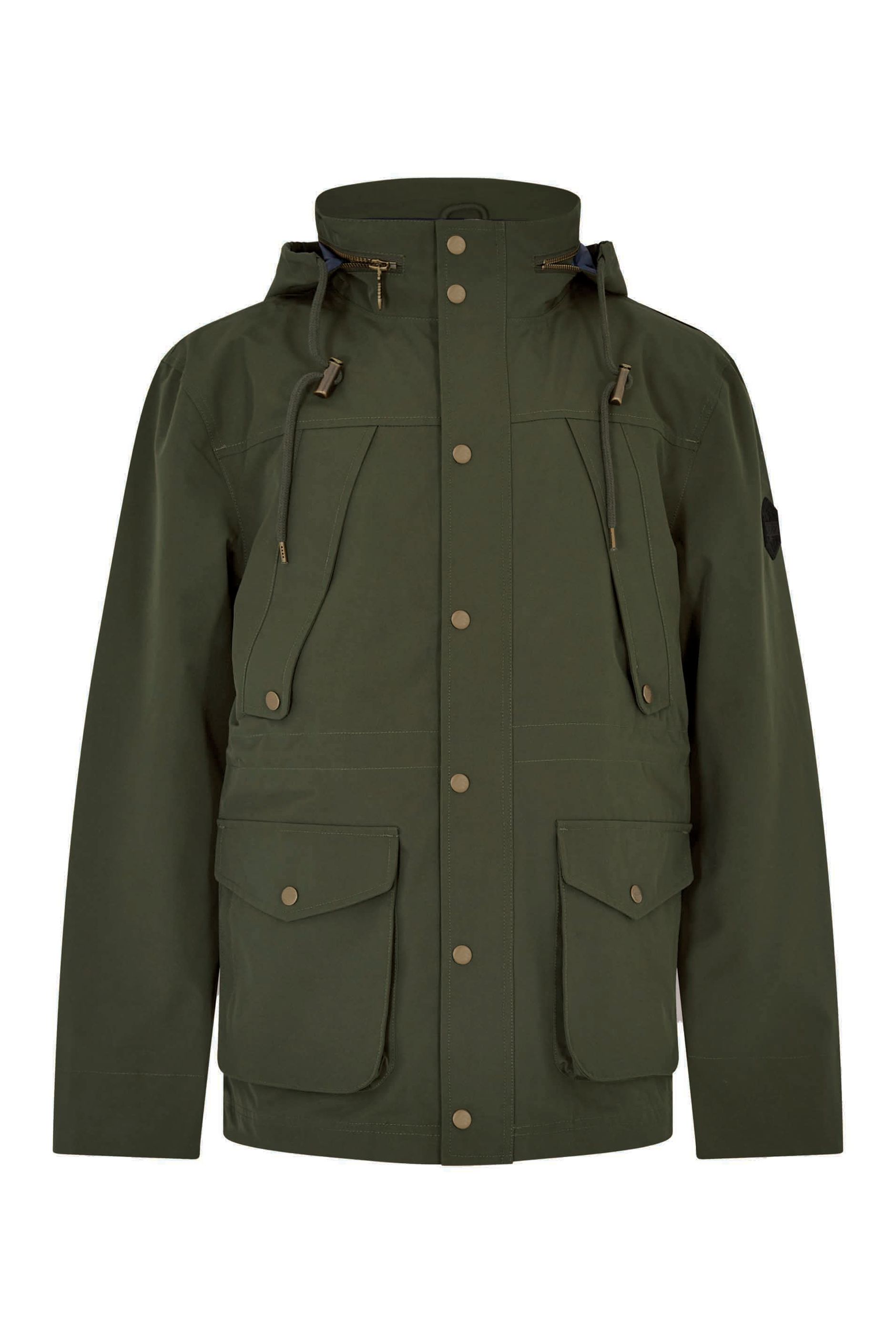 Seathwaite Waterproof Field Jacket Fir Green | Weird Fish