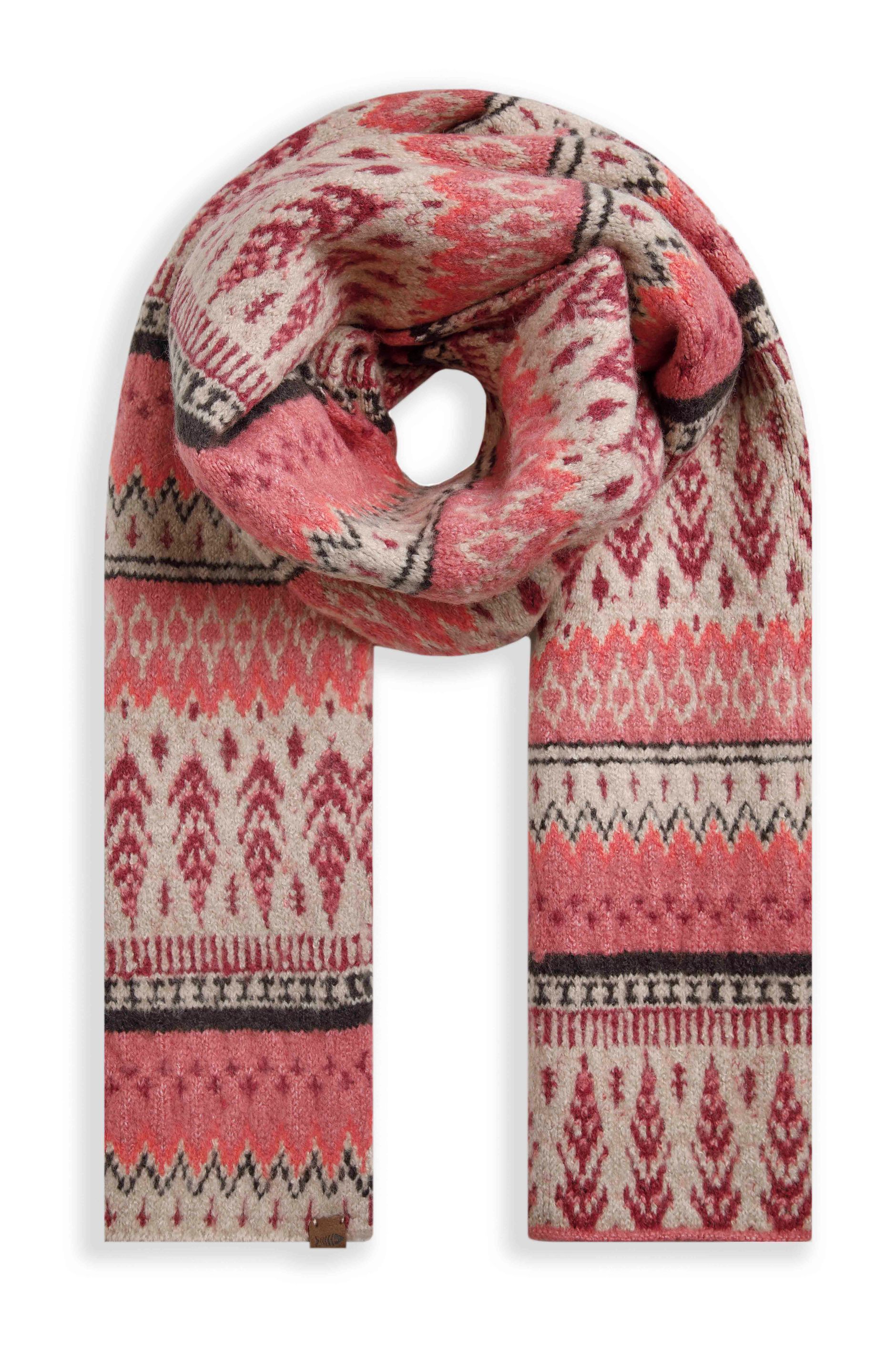 Heathfield Fair Isle Scarf Sand Dune | Weird Fish