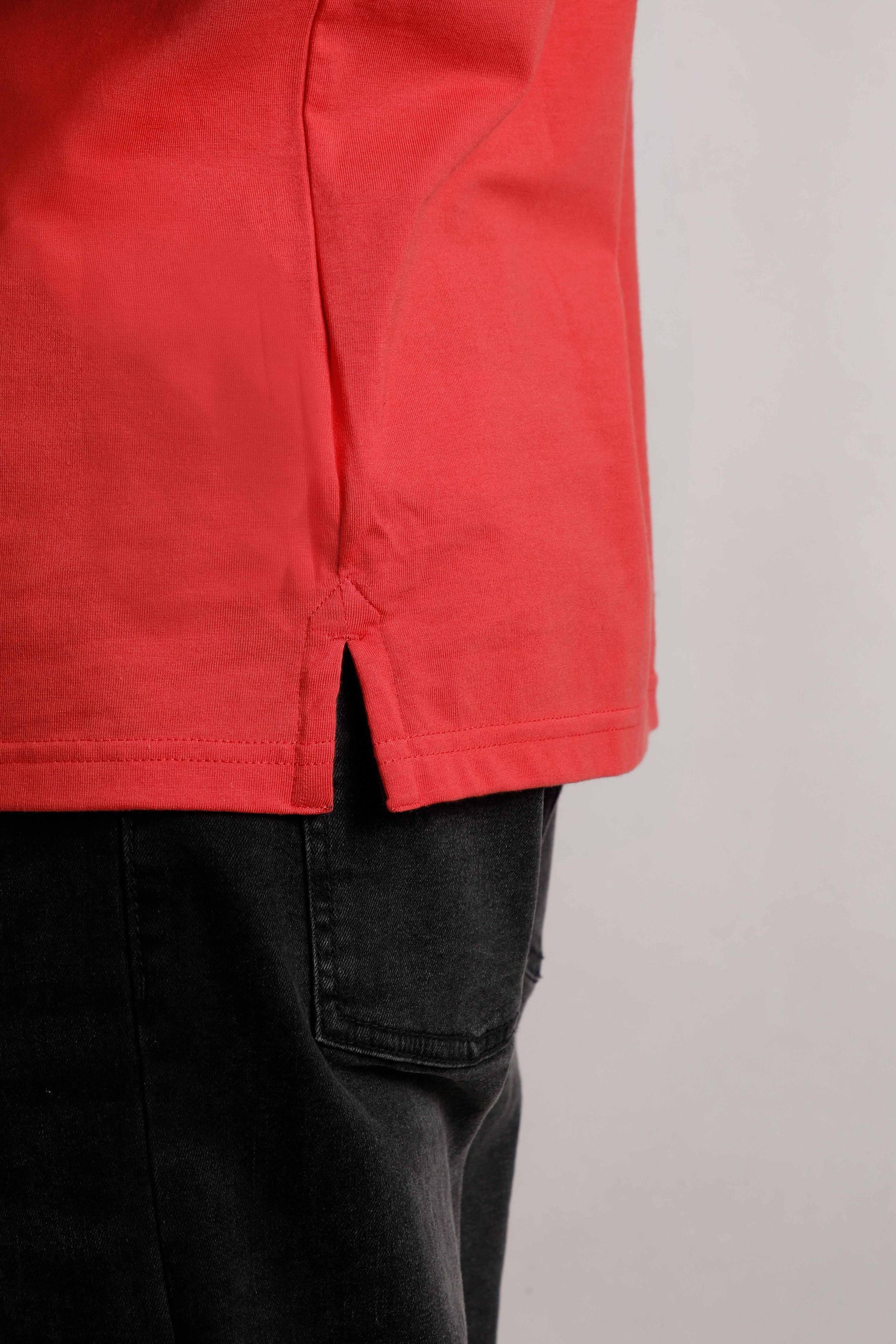 Jeremy Button Down Jersey Polo Shirt Radical Red | Weird Fish