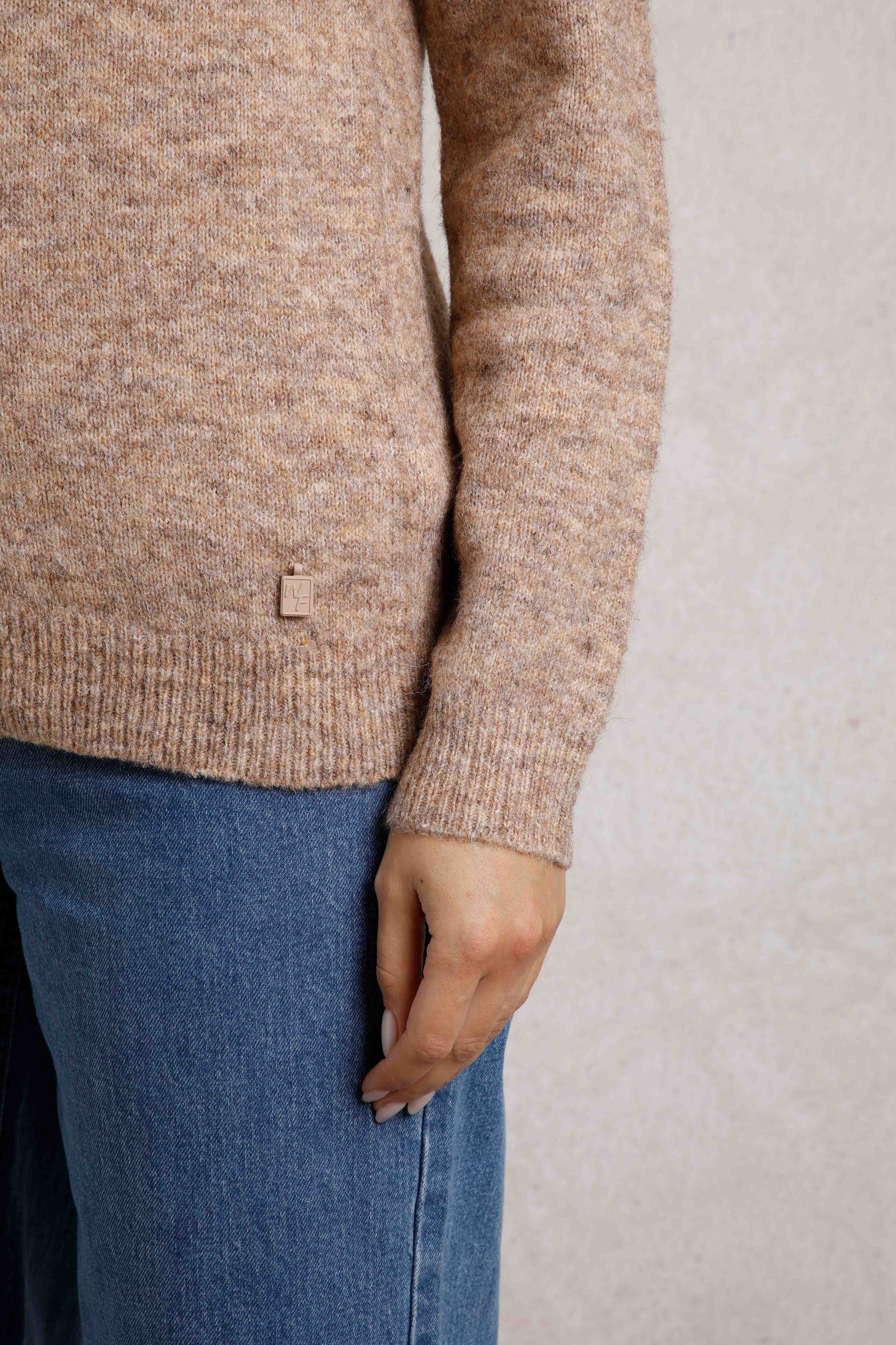 Miska Eco Fair Isle Jumper Ecru | Weird Fish