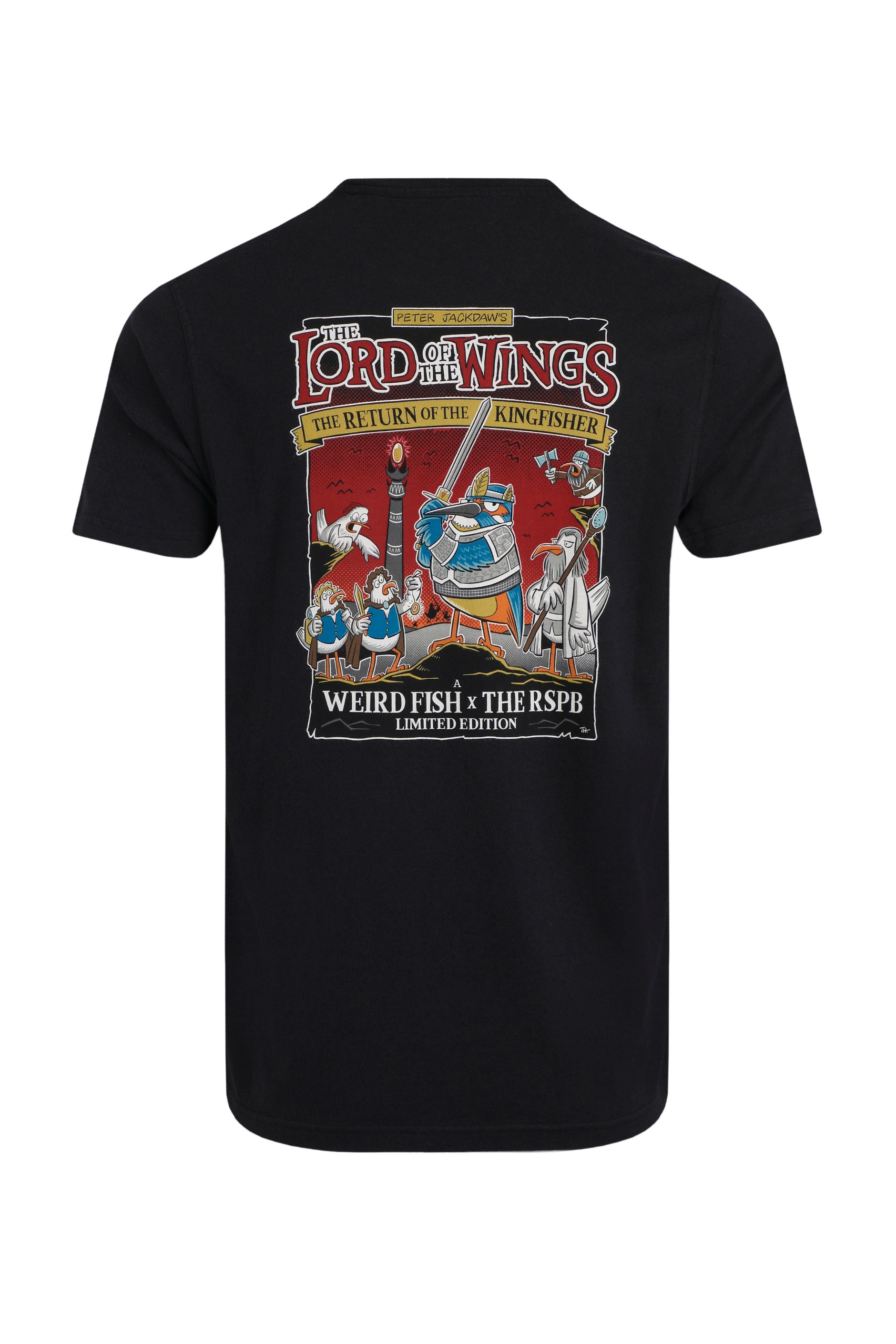 The Lord of The Wings Back Print RSPB Collaboration Artist T-Shirt ...