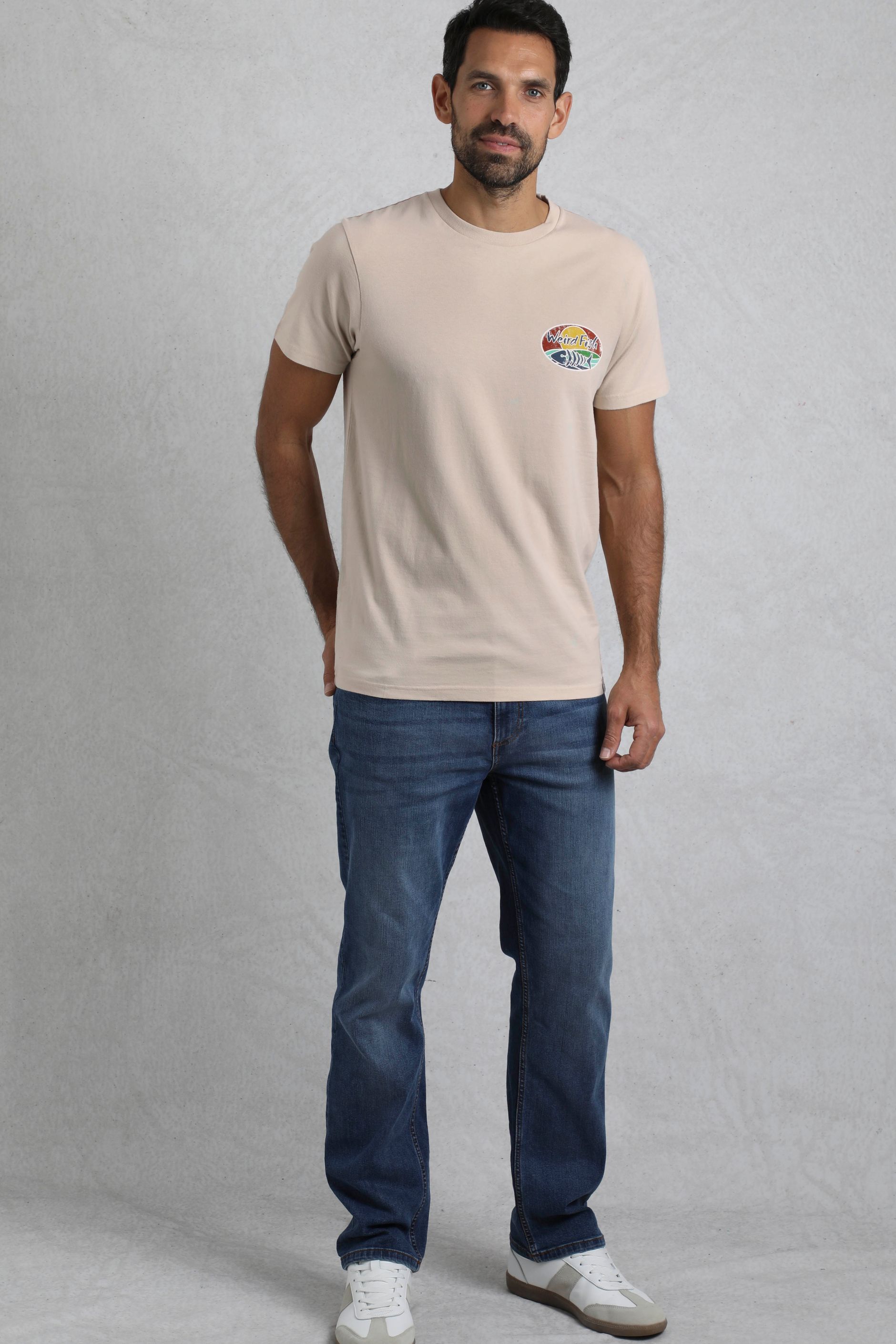 Land and Sea Back Print Graphic T-Shirt String | Weird Fish