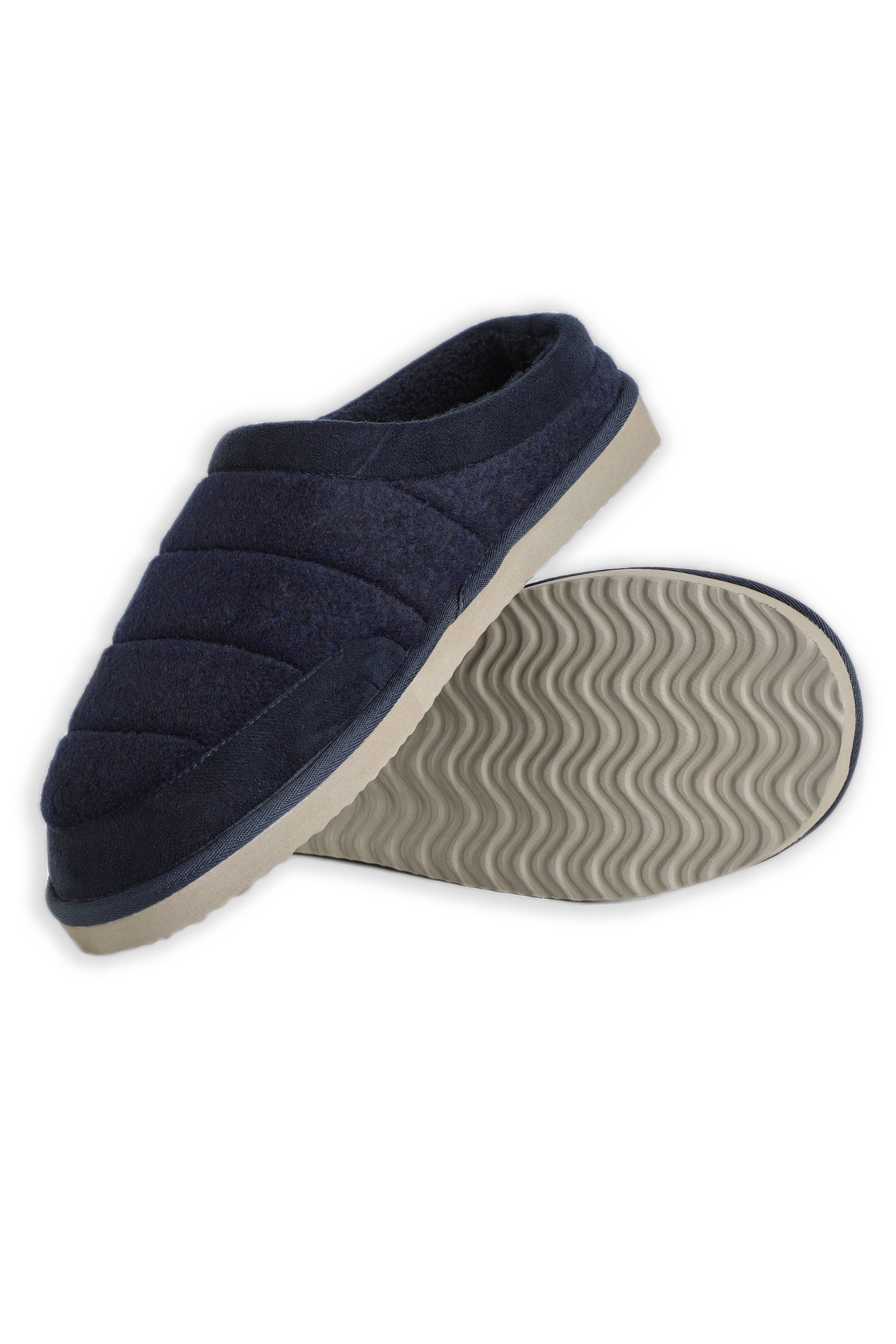 Newbridge Felt Slippers Navy | Weird Fish