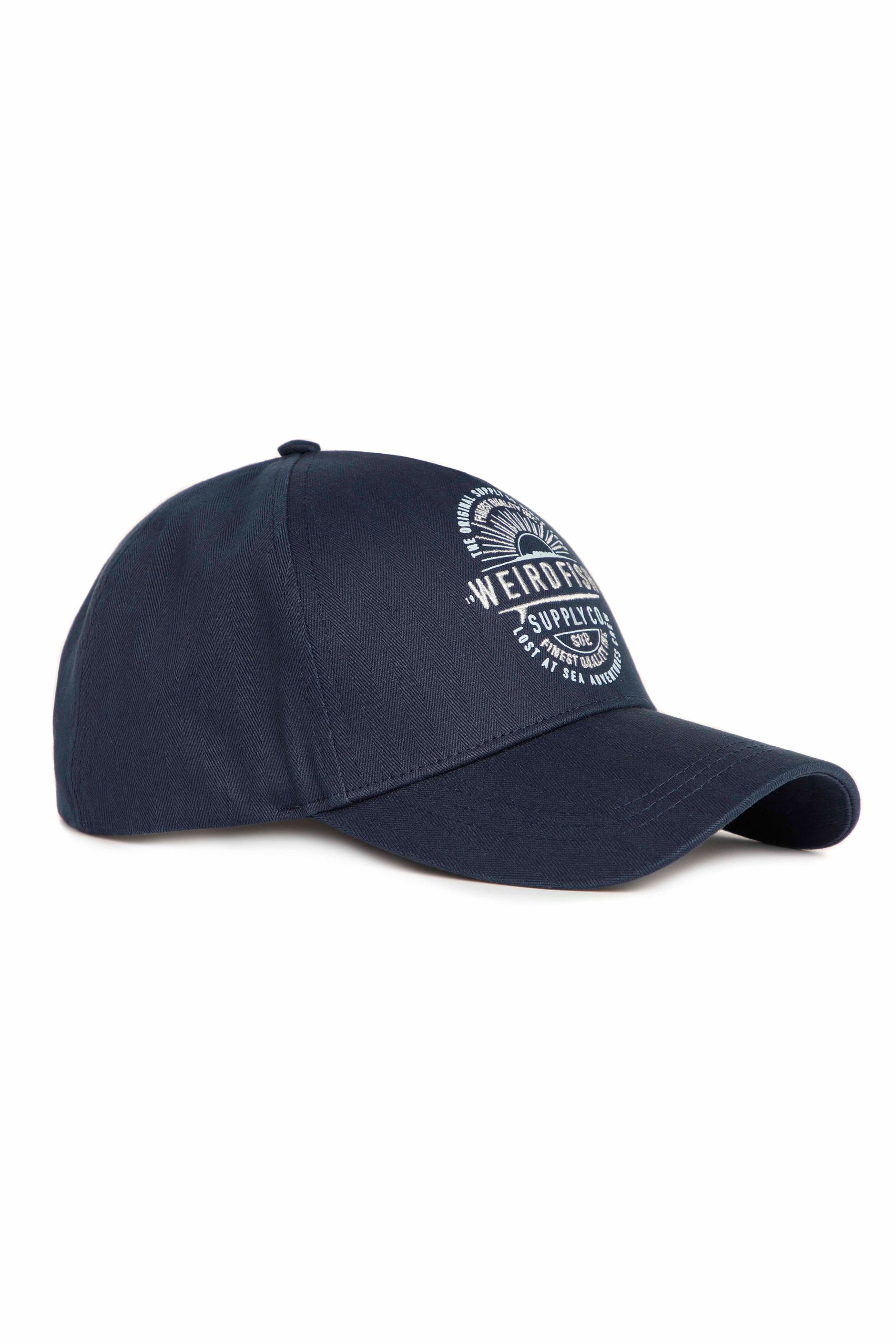Hartstop Washed Graphic Cap Navy | Weird Fish