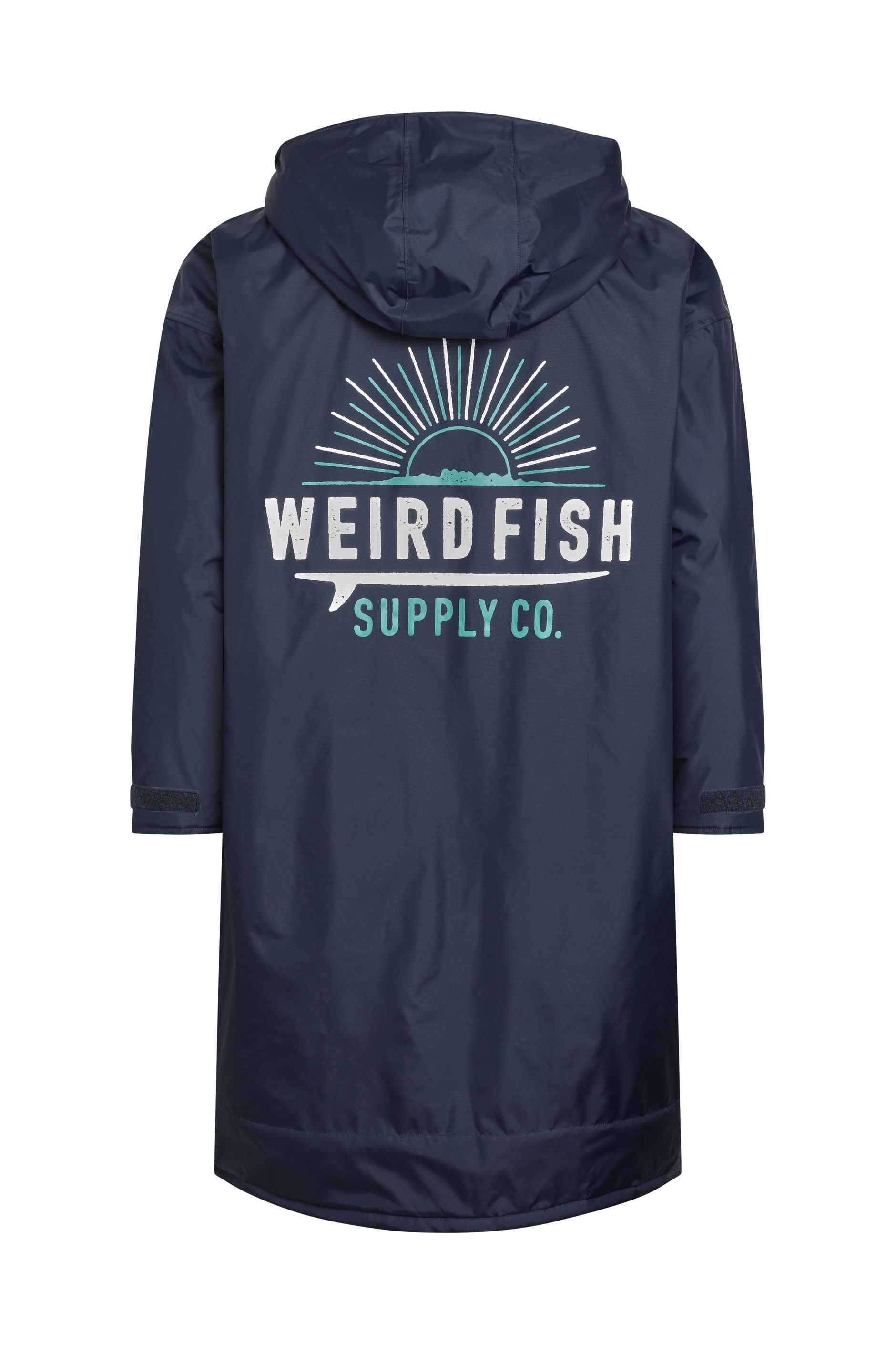 Atlantic Unisex Waterproof Changing Robe Blue Surf | Weird Fish