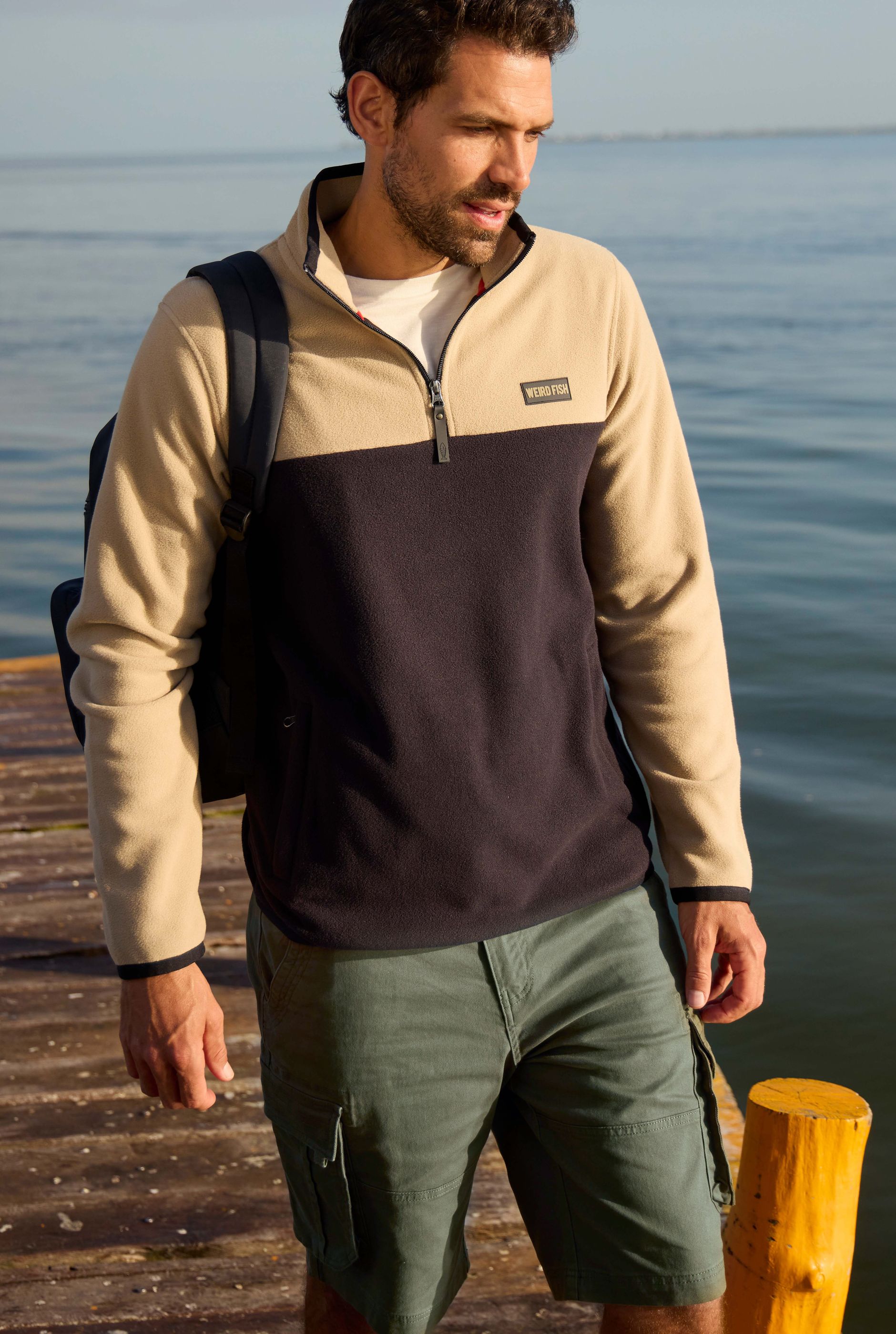 Rigney Cargo Shorts Dark Olive | Weird Fish