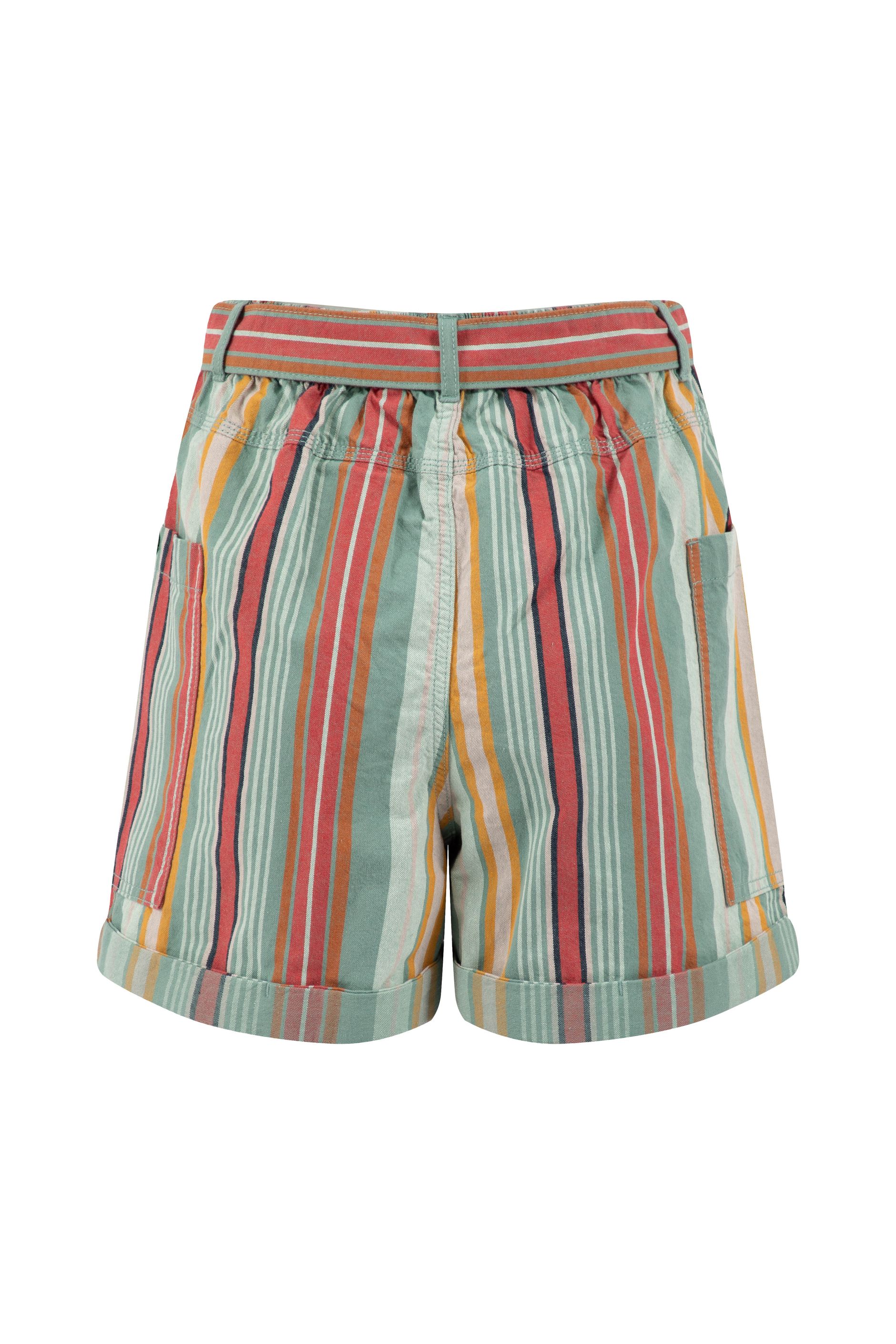Wilder Striped Summer Shorts Multi | Weird Fish
