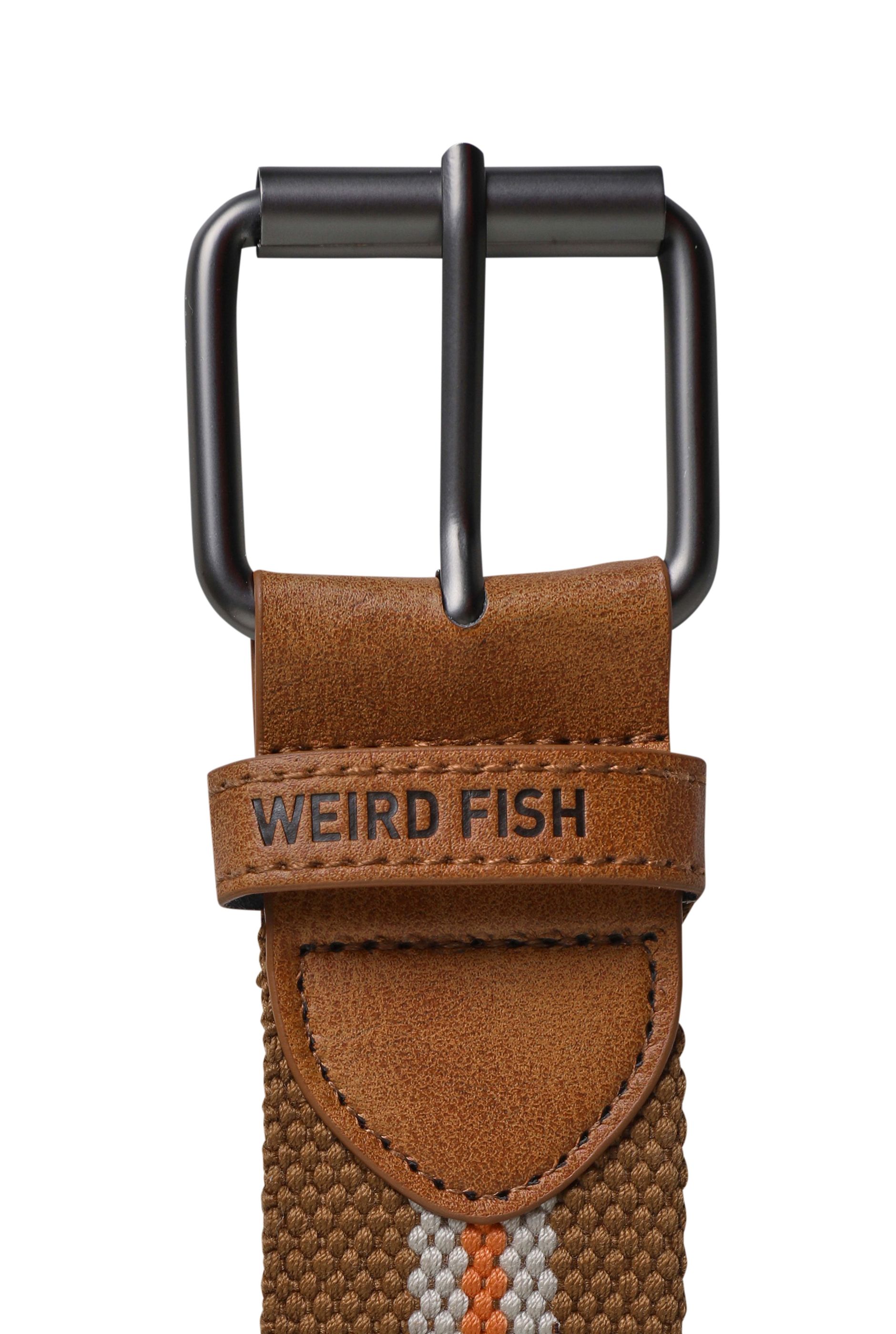 Austin Woven Belt Tan | Weird Fish