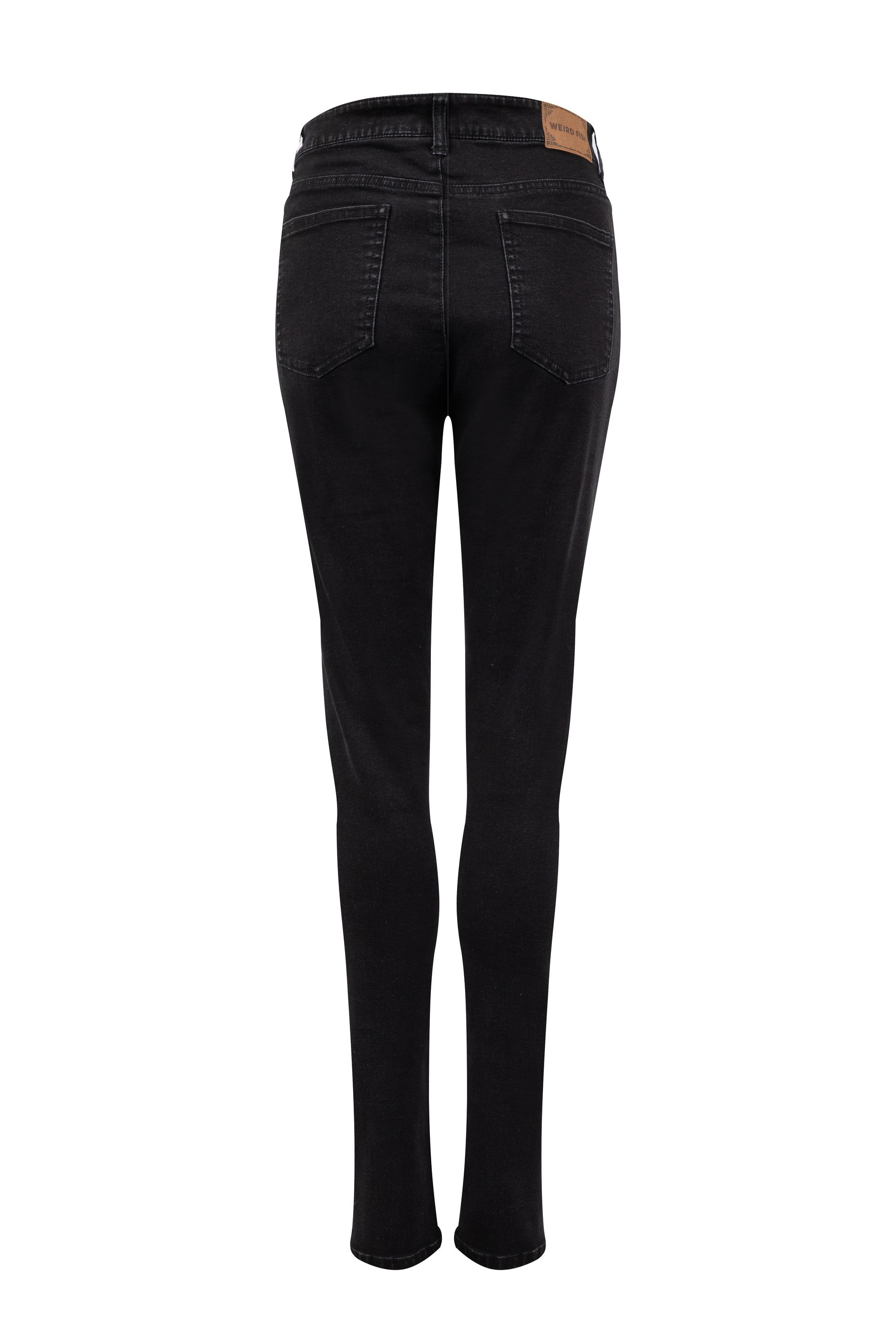 Gerrie Slim Jean Washed Black | Weird Fish