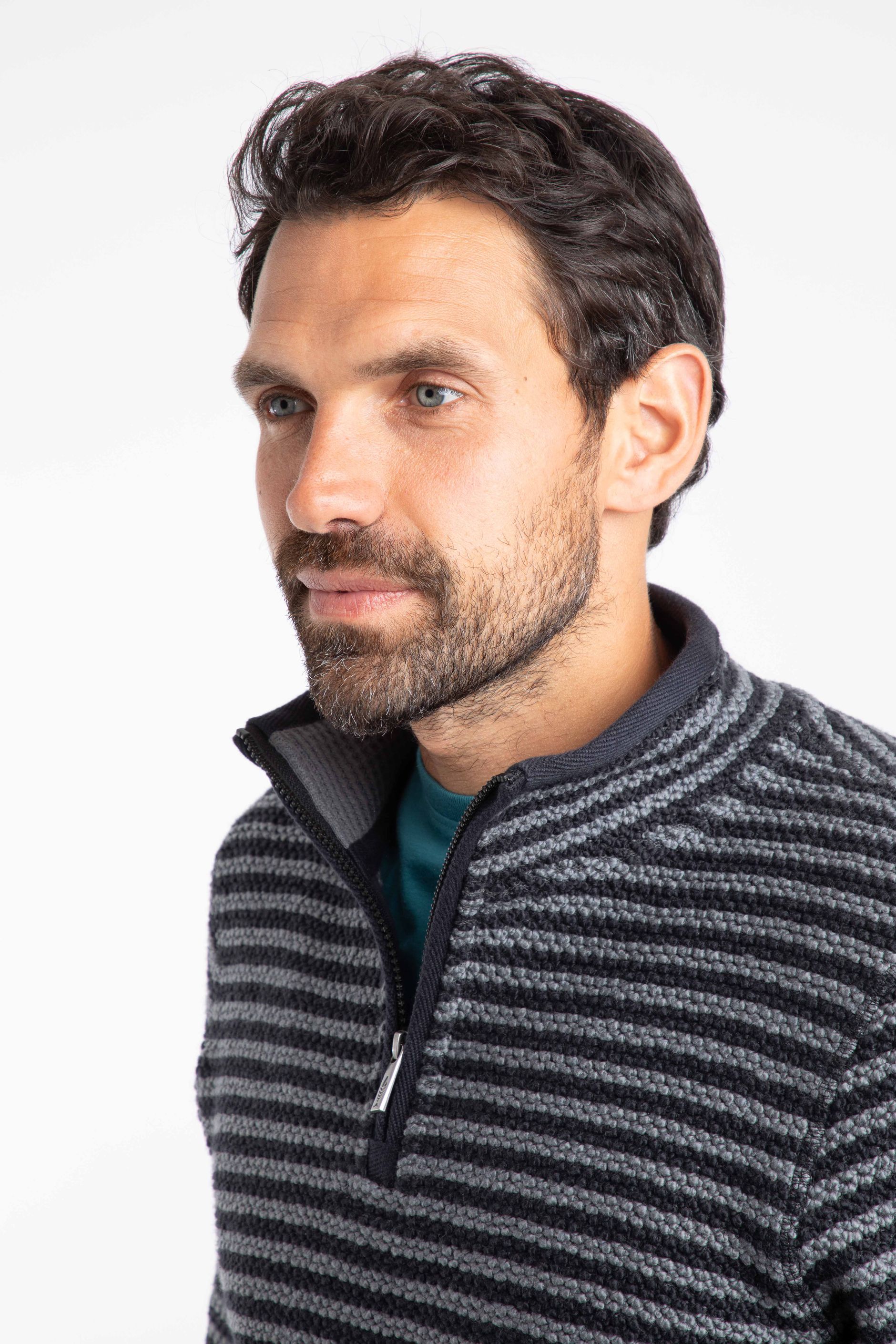 Shorling 1/4 Zip Limited Edition Macaroni Black | Weird Fish