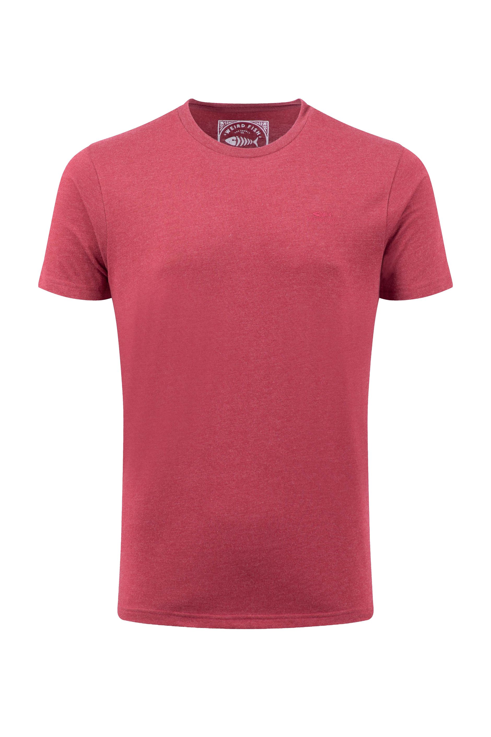 Hooked Branded T-Shirt Garnet | Weird Fish