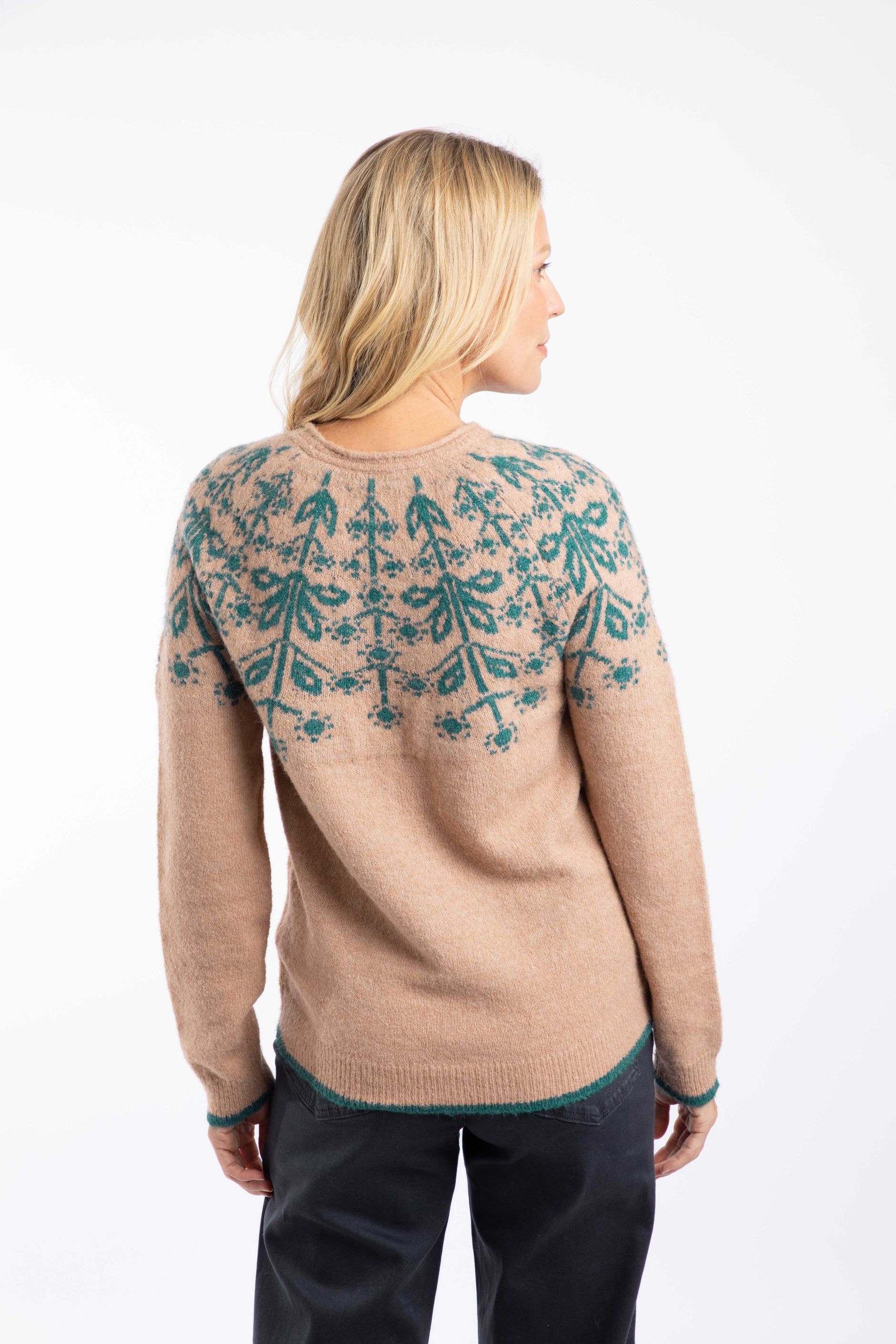 Miska Fair Isle Jumper Sand Dune | Weird Fish