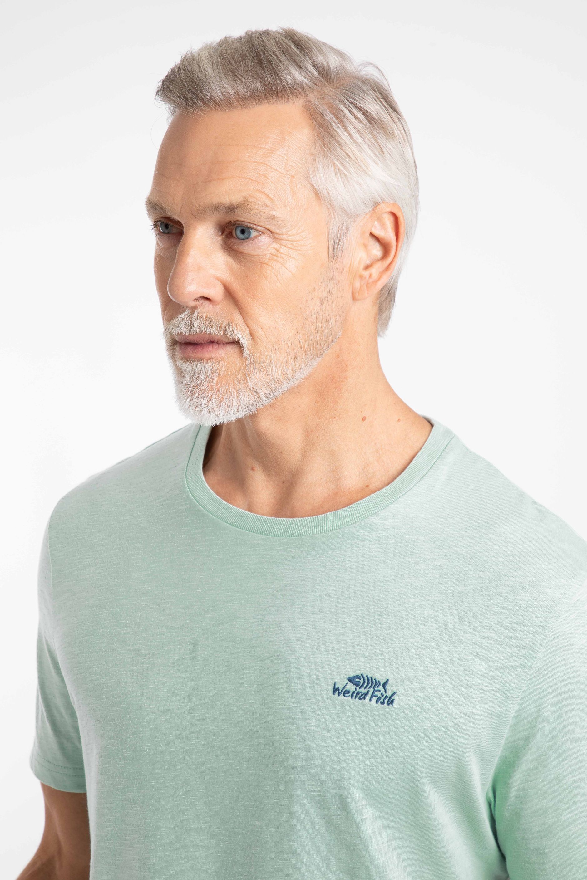 Fished Branded T-Shirt Mint Green | Weird Fish
