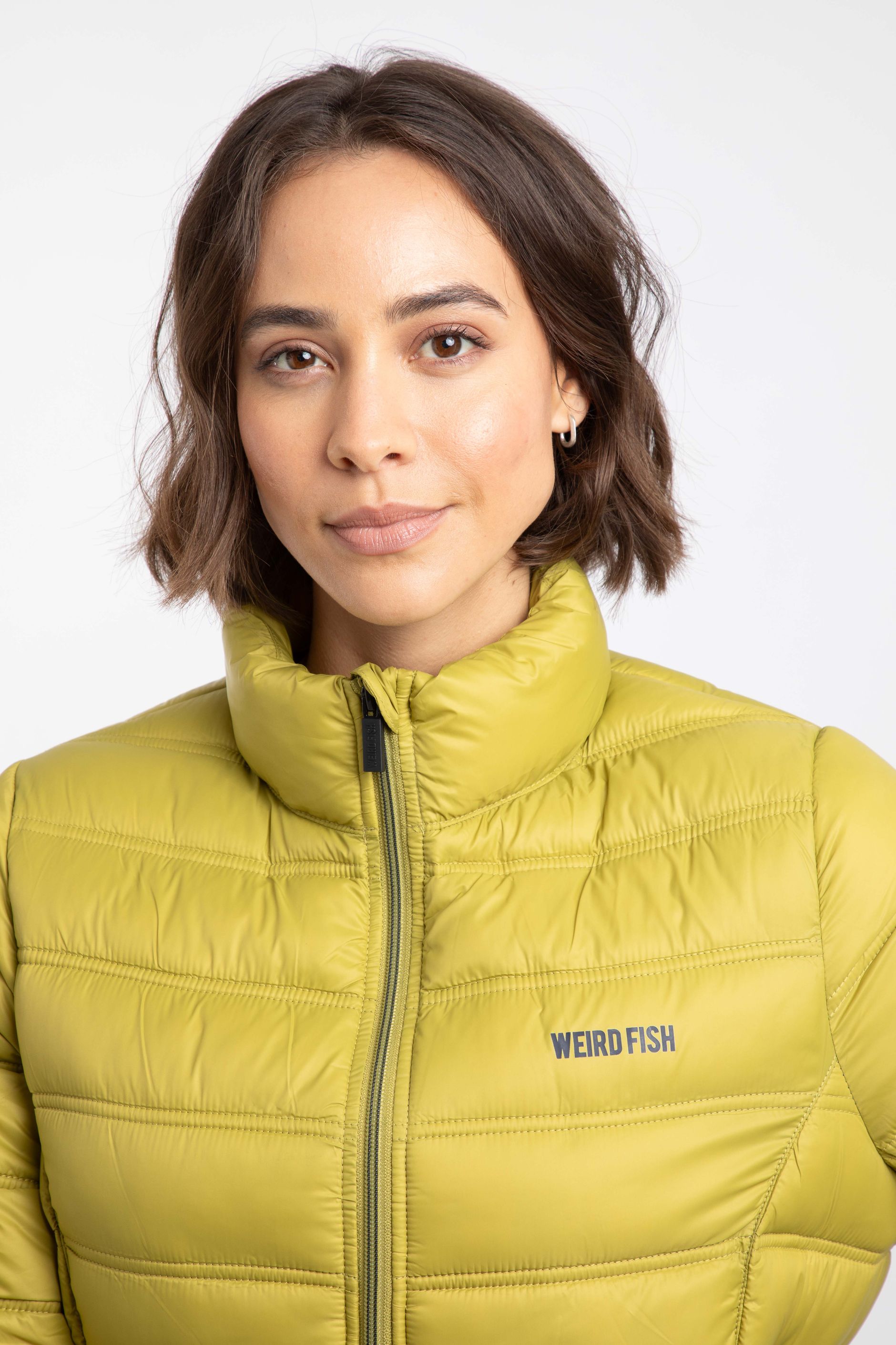 Travellia Lightweight Showerproof Padded Jacket Tarragon | Weird Fish