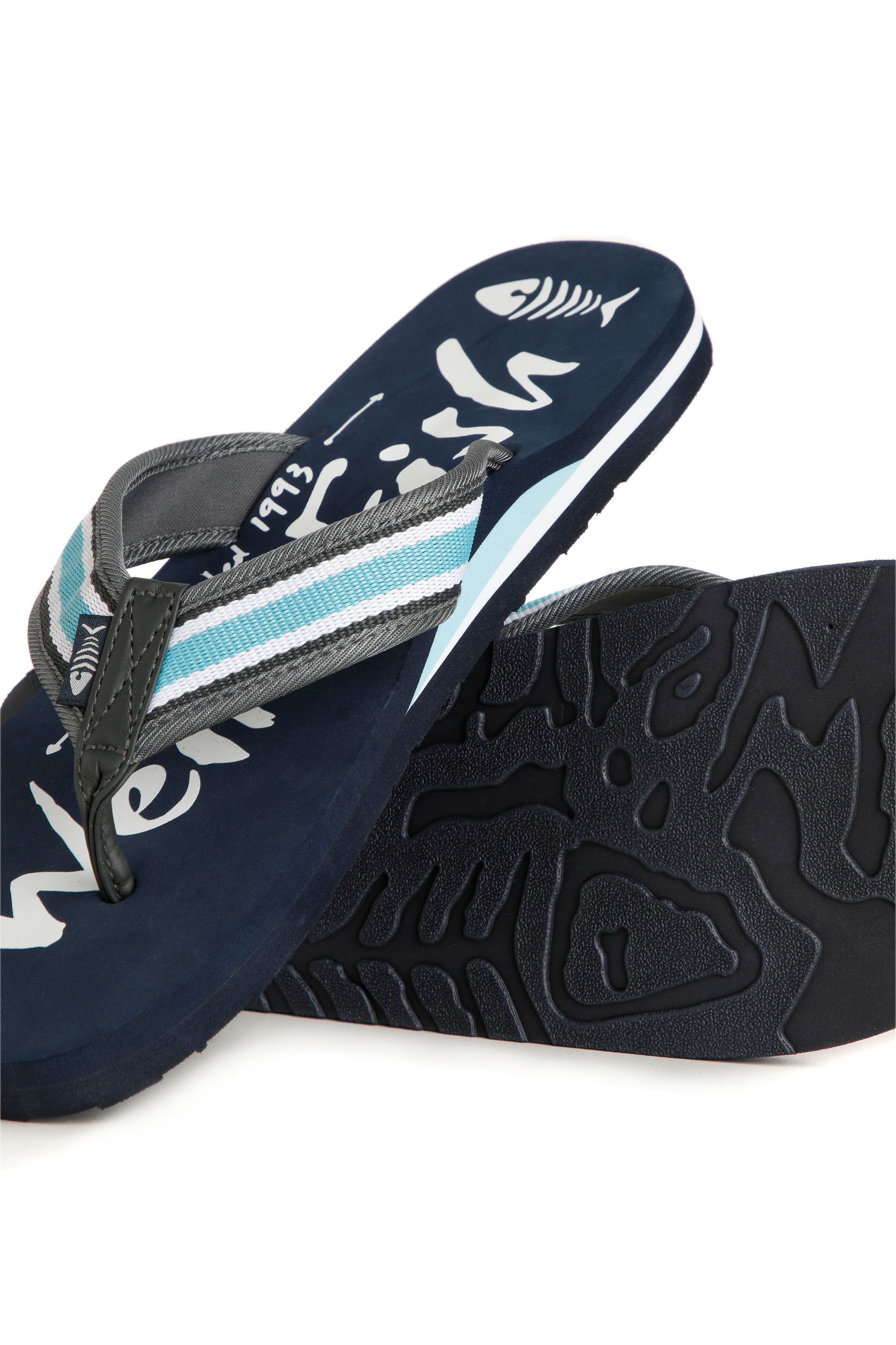 Waterford-Flip-Flops-Navy-19136 | Weird Fish
