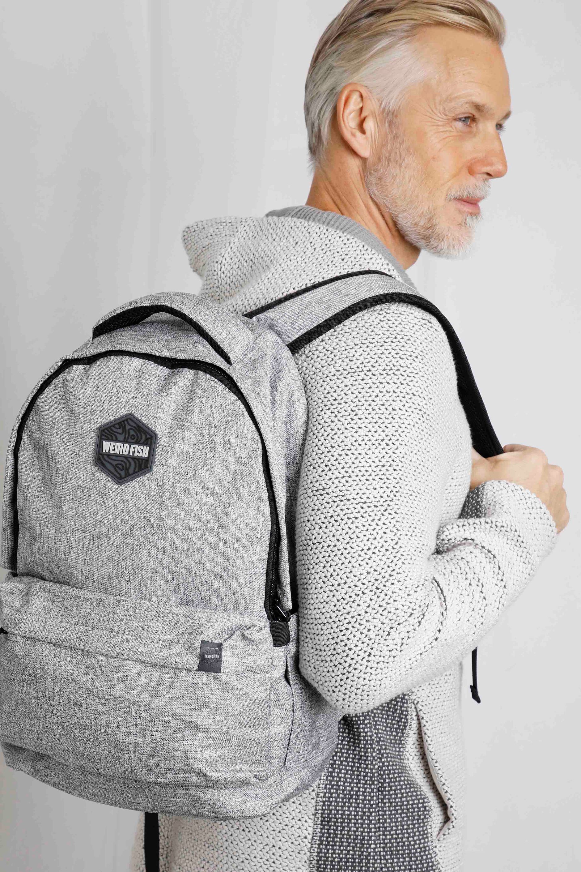 Nevis Backpack Grey | Weird Fish