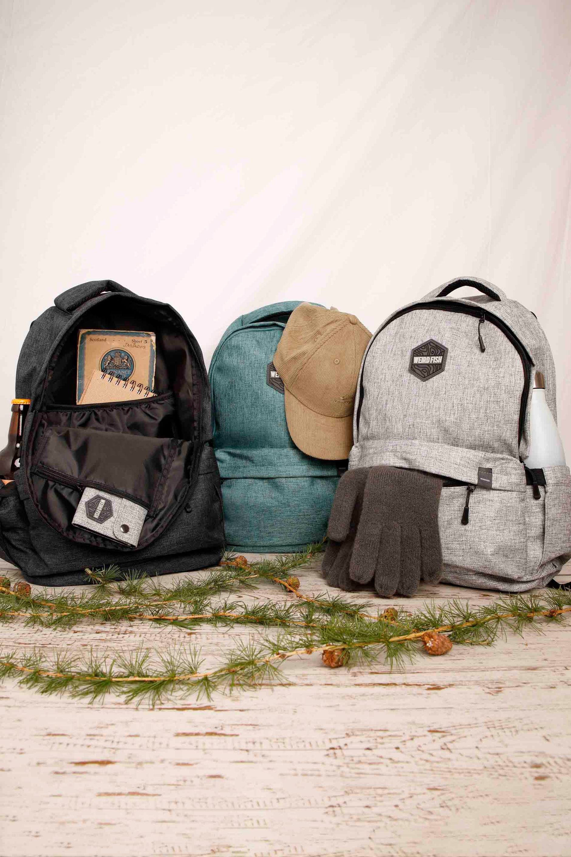 Nevis 25 Litre Backpack Navy | Weird Fish