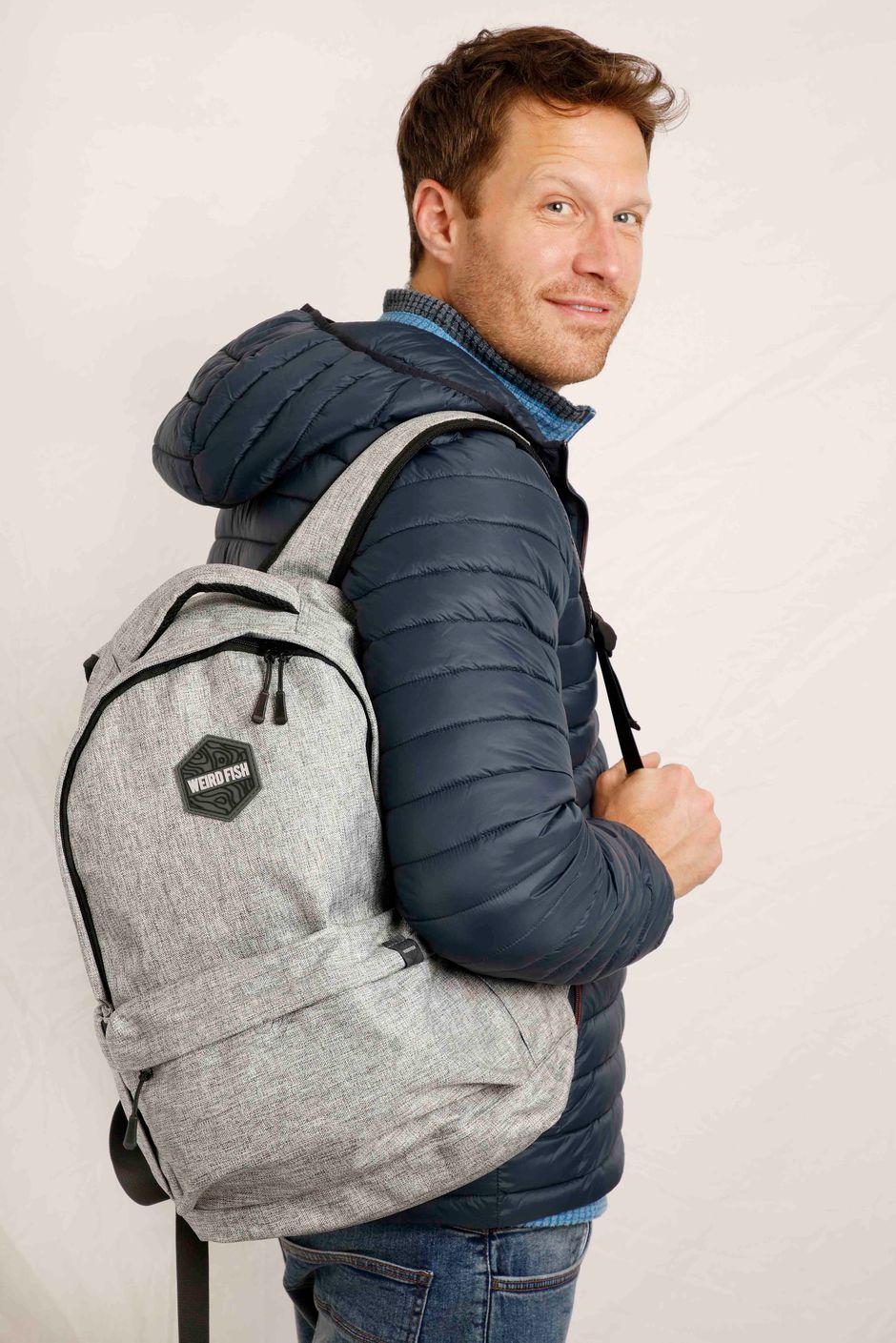Nevis Backpack Grey | Weird Fish