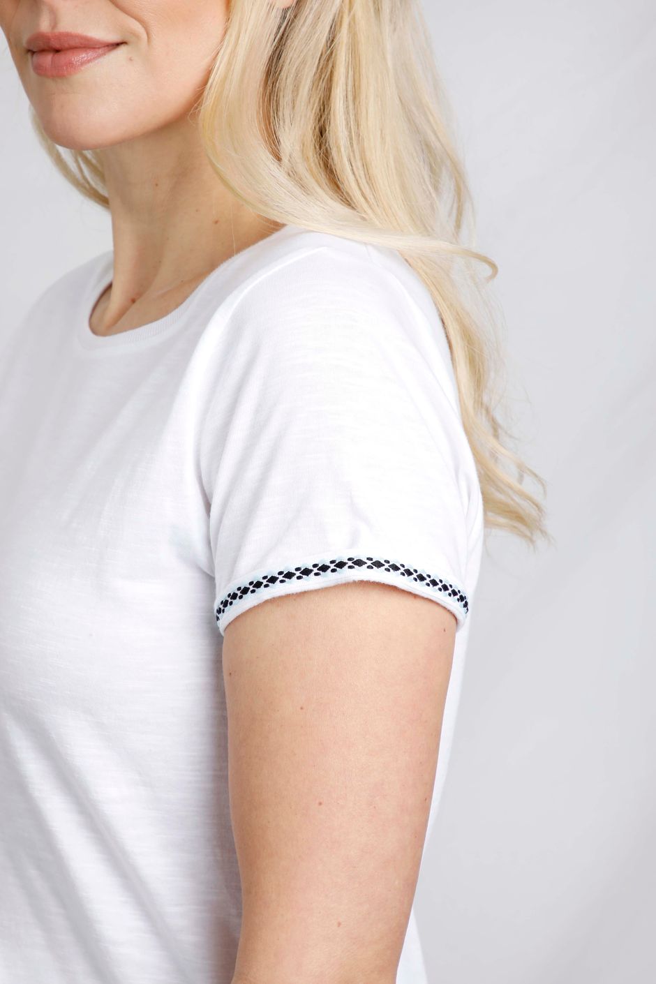 Teya Organic Cotton T-Shirt White | Weird Fish