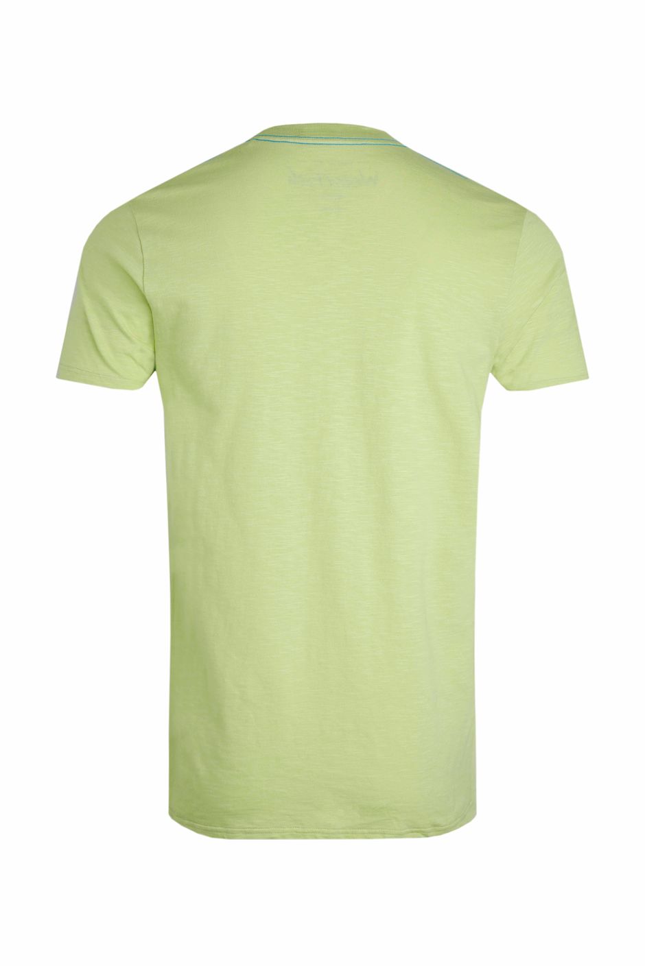 Fished Organic Cotton Branded T-Shirt Acid Lime | Weird Fish