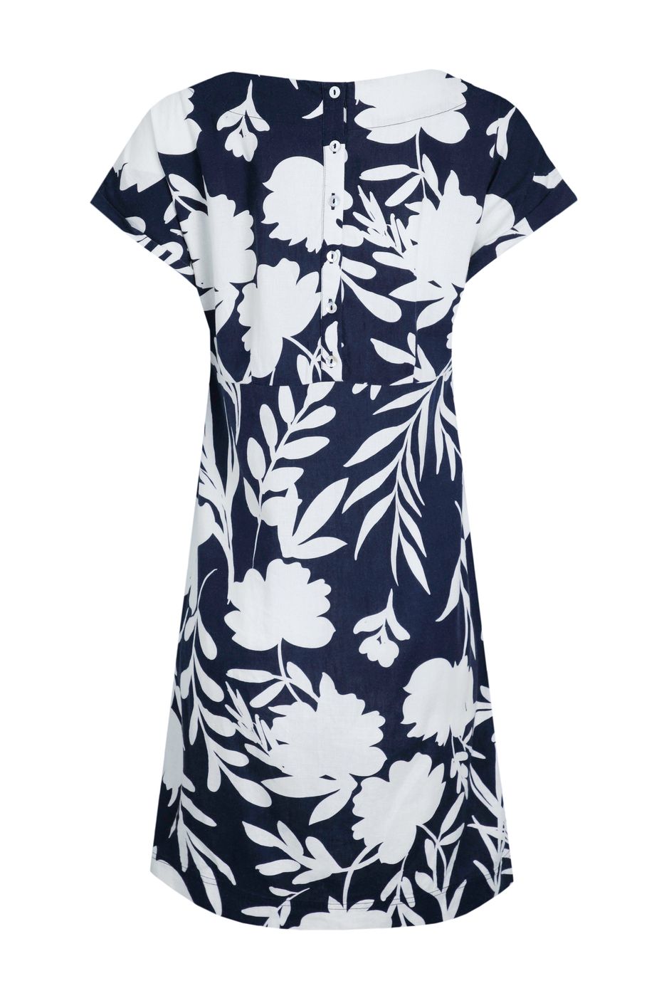 Orlando Linen Rich Pocket Dress Nightshade | Weird Fish
