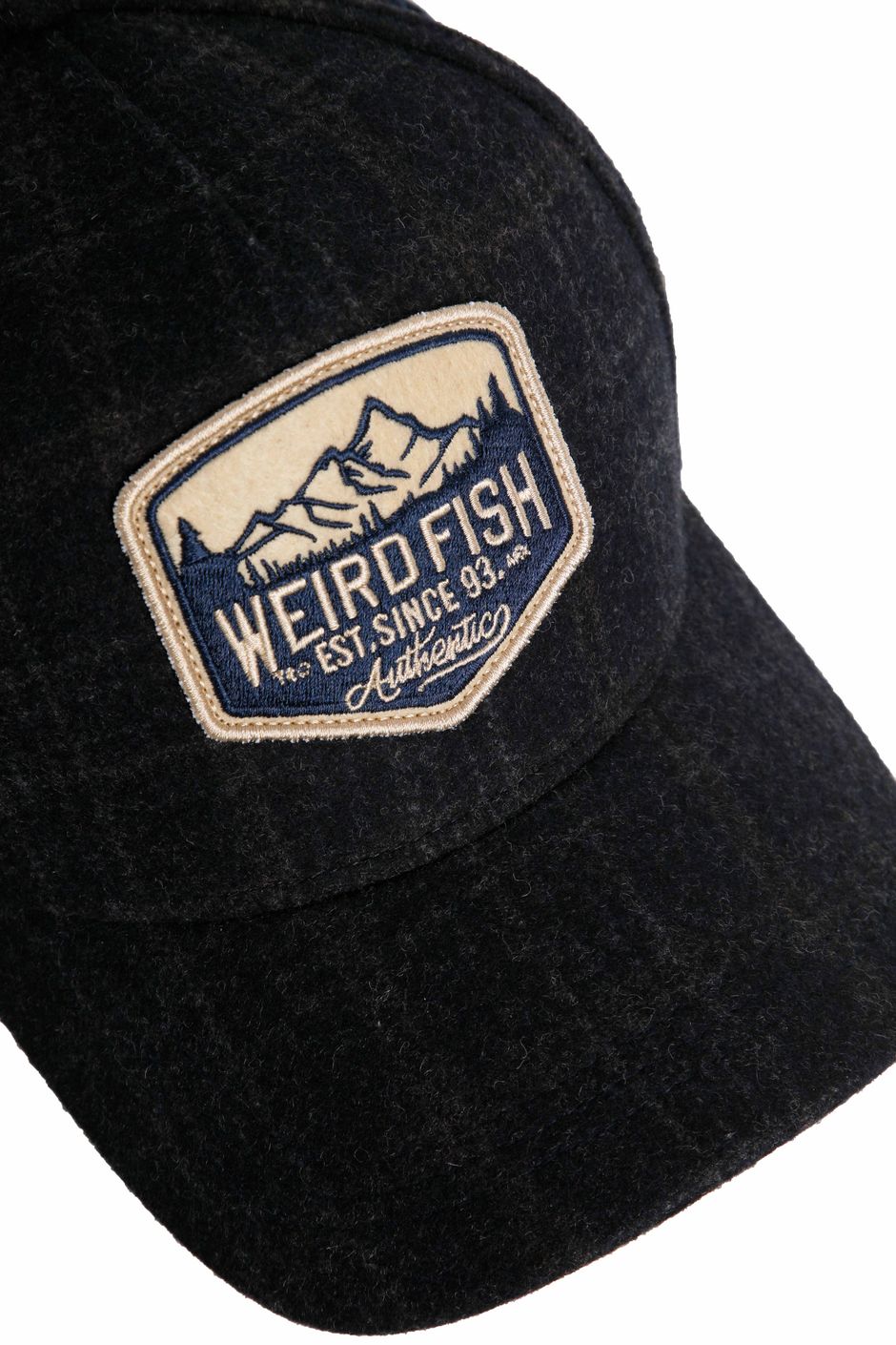 Rosthwaite Flannel Check Cap Navy | Weird Fish