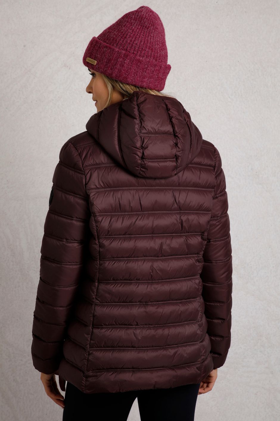 Eshka Lightweight Padded Jacket Mulled Wine | Weird Fish