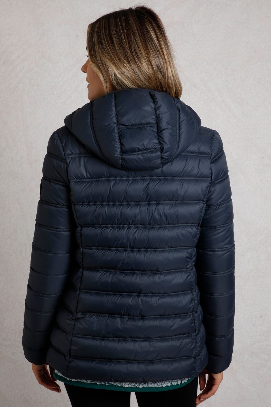 Eshka Lightweight Padded Jacket Navy | Weird Fish