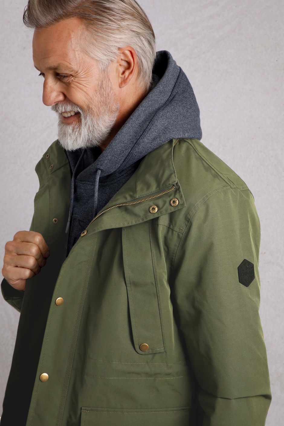 Seathwaite Waterproof Field Jacket Fir Green | Weird Fish