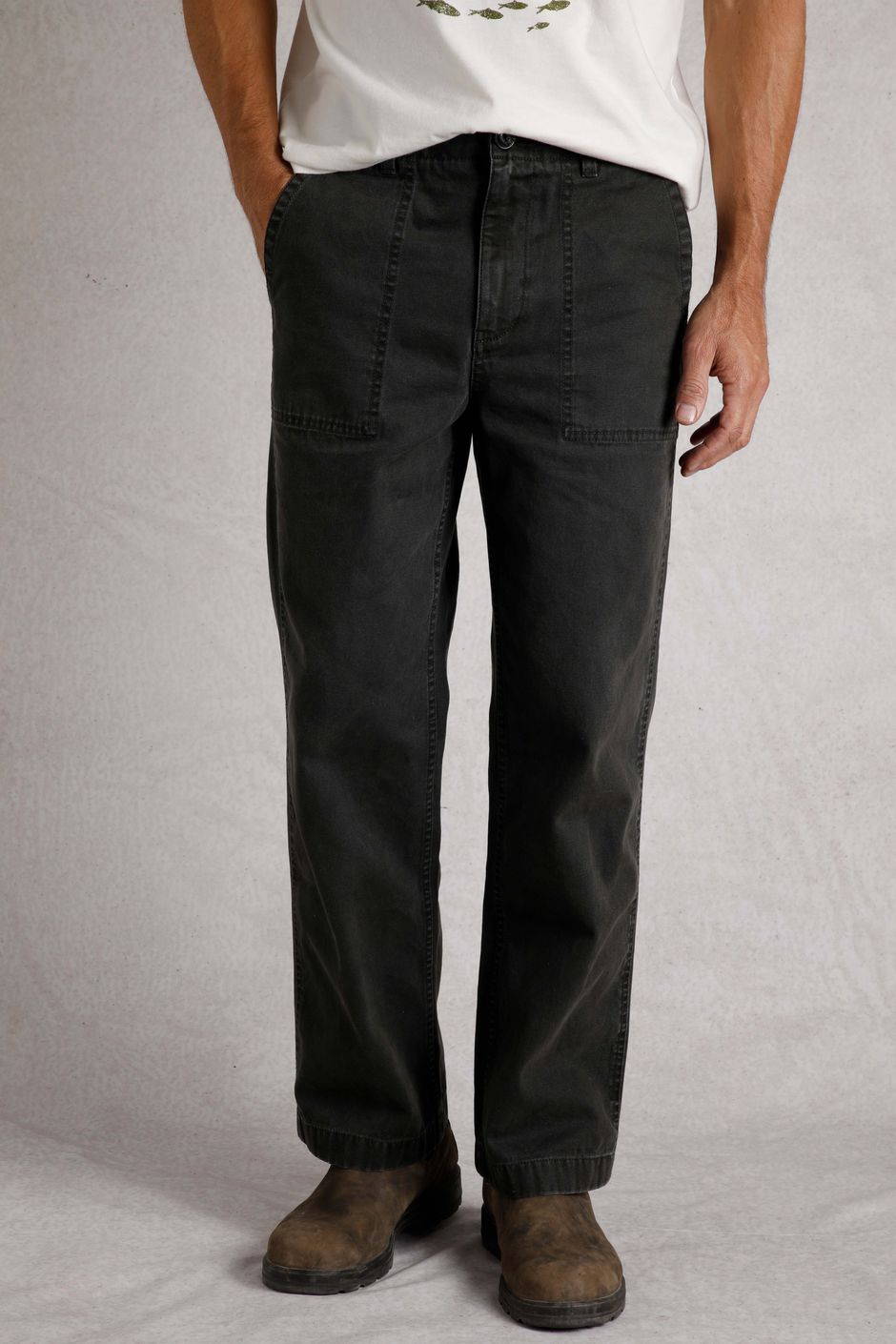 Newhaven Workwear Trousers Anthracite | Weird Fish