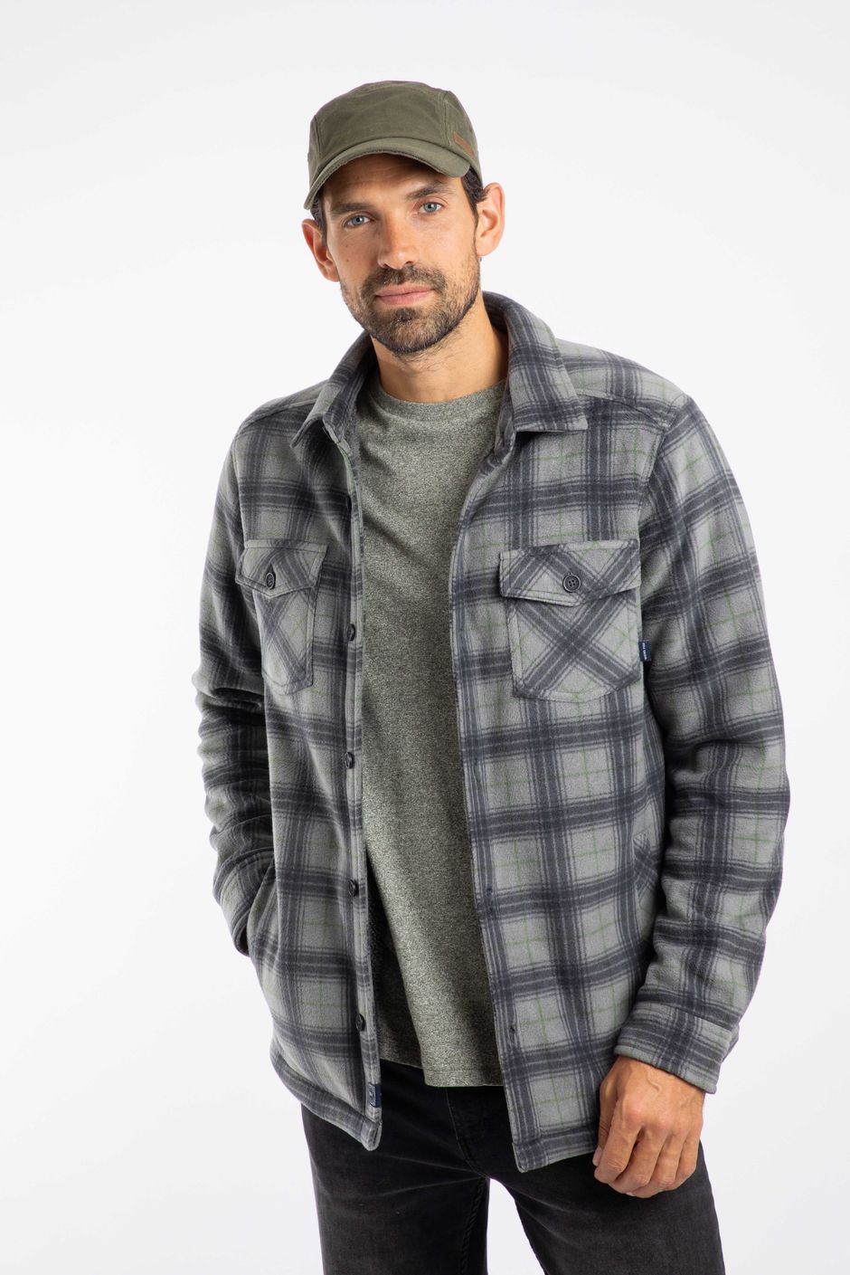 Bowers Waxed Canvas Cap Fir Green | Weird Fish