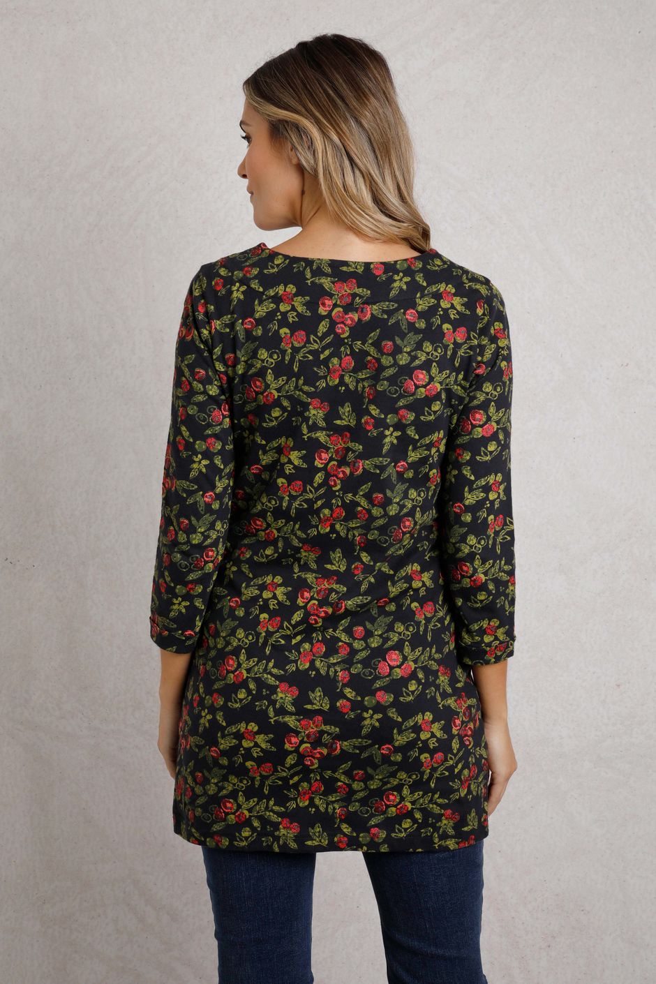 Middleton Printed Sparkle Jersey Tunic Twilight | Weird Fish