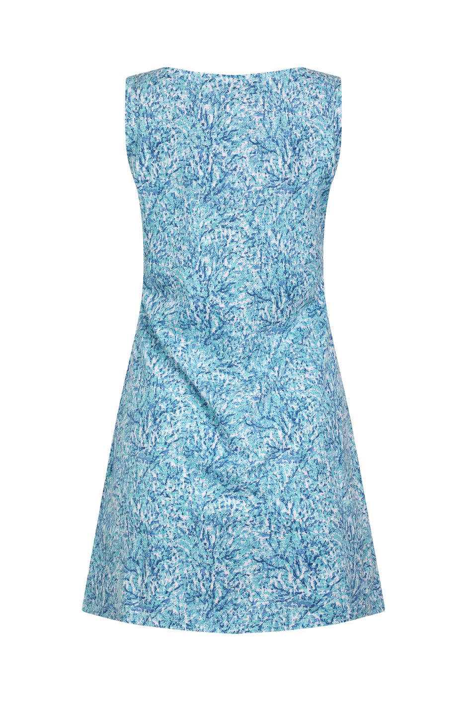 Indus Printed Jersey Tunic Azure | Weird Fish