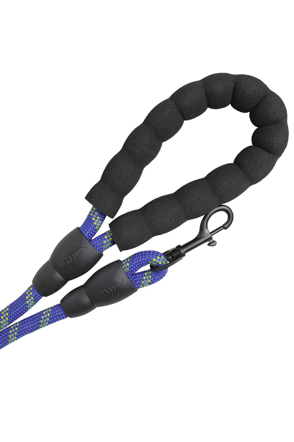 Wilf Reflective Rope Dog Lead Cobalt Blue | Weird Fish