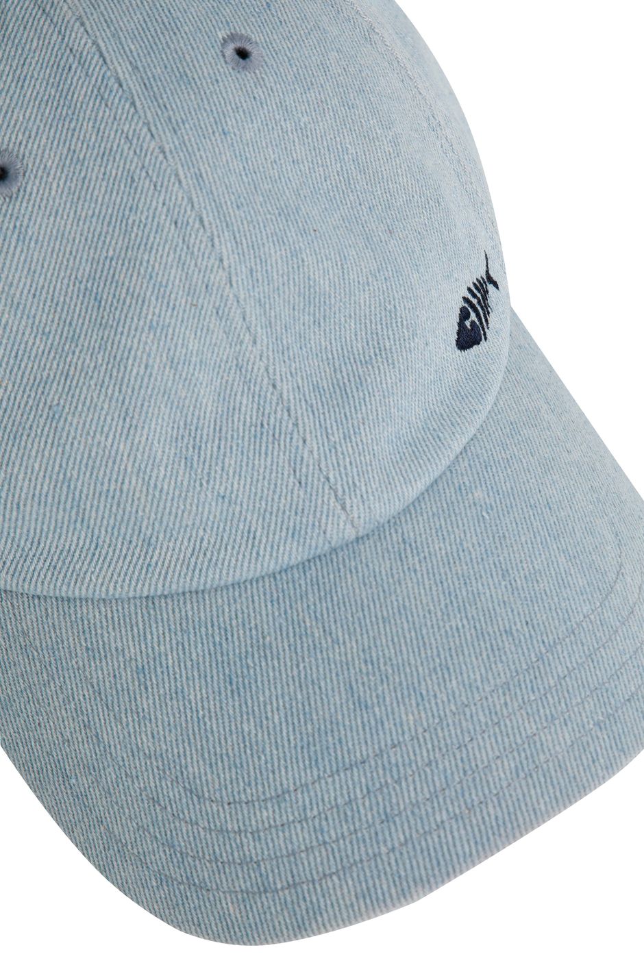 Falmouth Denim Twill Cap Denim | Weird Fish