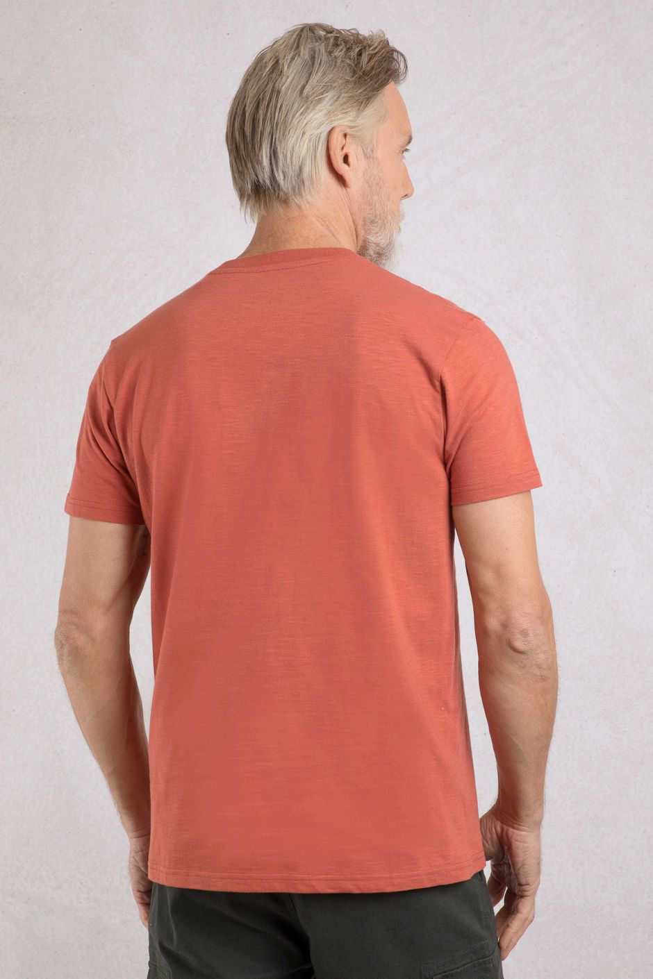 Fished Organic Cotton Branded T-Shirt Baked Clay | Weird Fish
