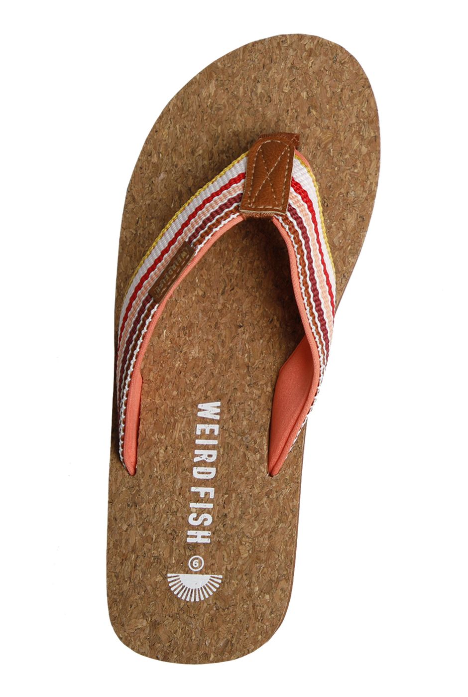 Arundel Cork Flip Flops Desert Rose | Weird Fish