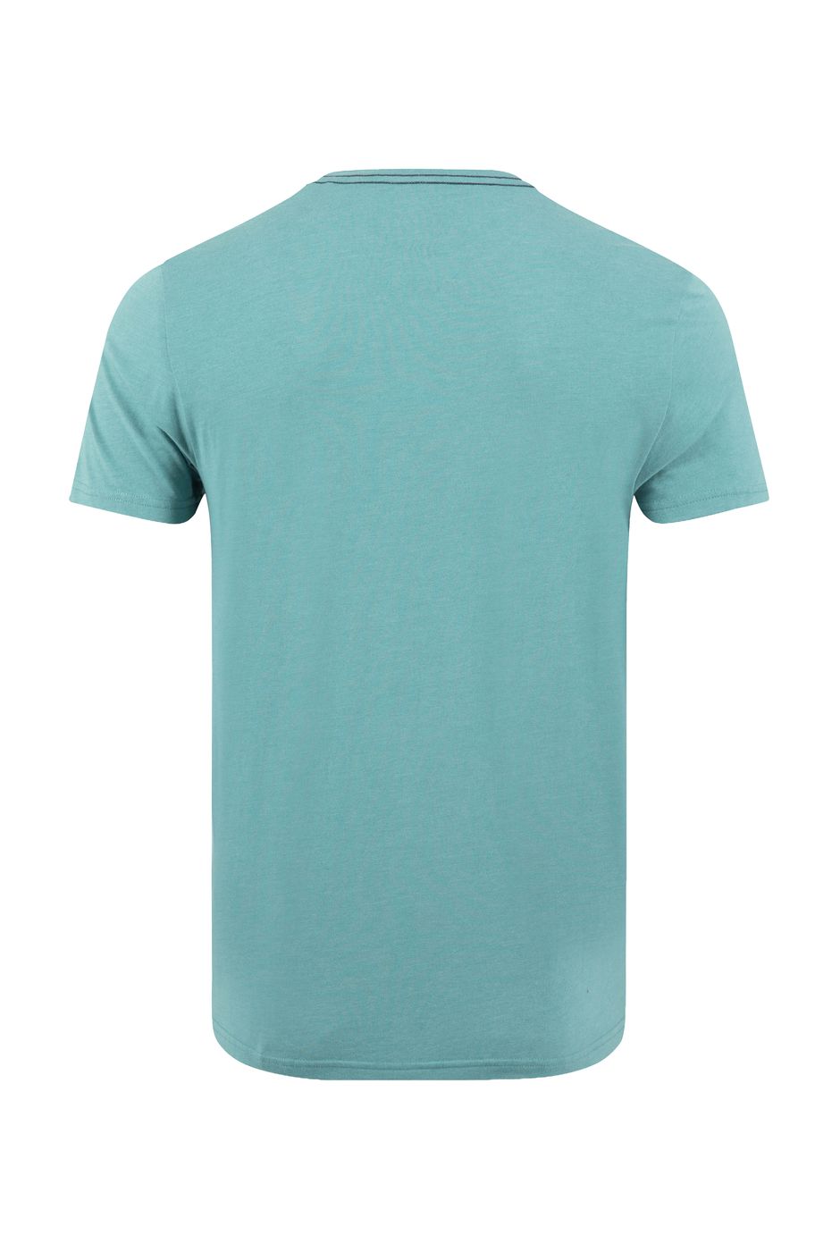 Double Fish Front Print Eco Graphic T-Shirt Smoked Blue | Weird Fish